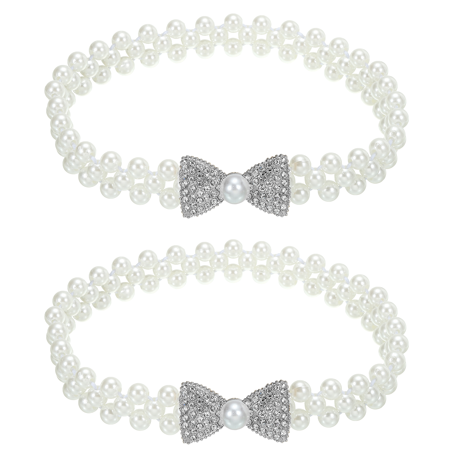 Uxcell Curtain Tiebacks Ropes, 2 Pack Elastic Bow-Knot Style Drape Tie ...