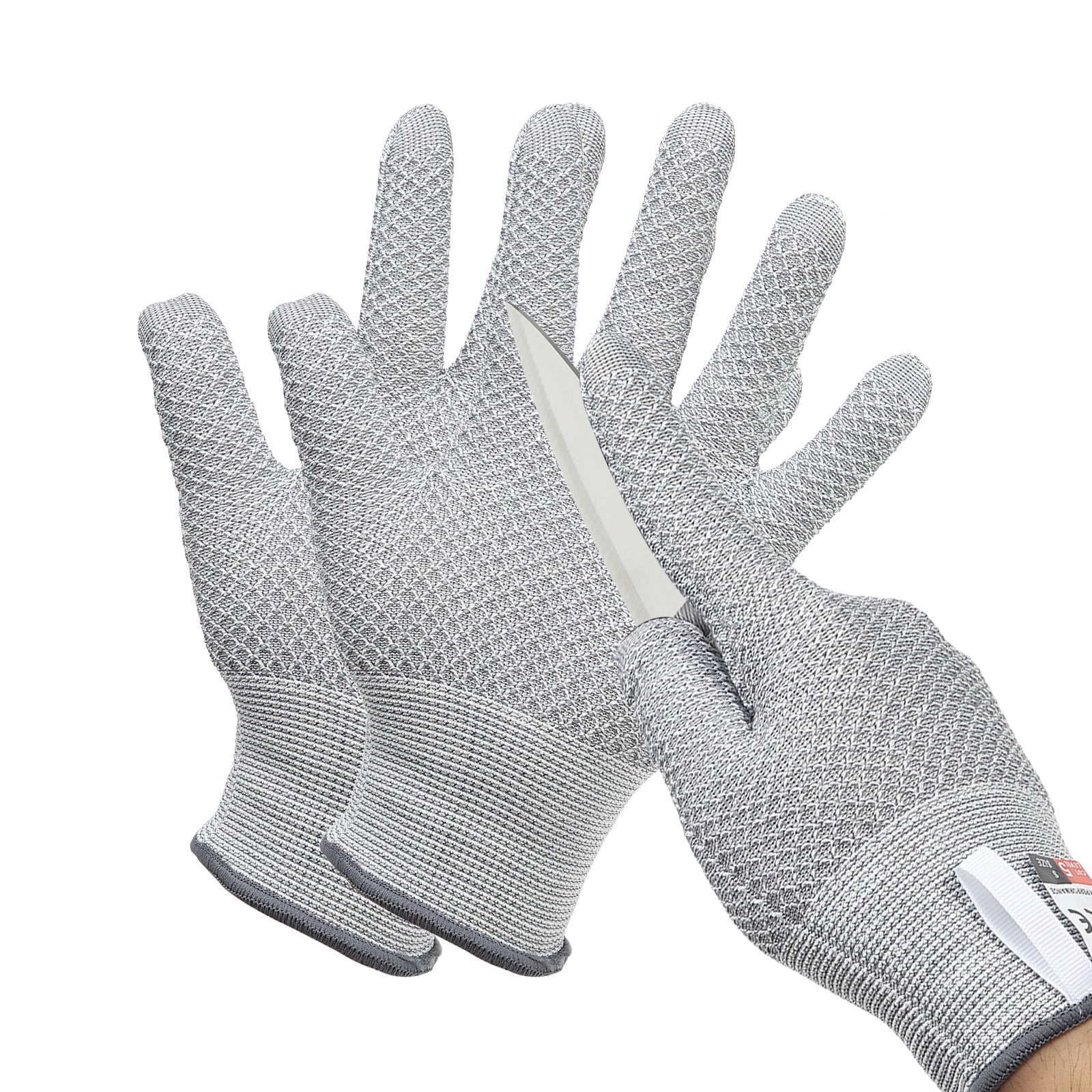 Uxcell Cut Resistant Gloves Level 5 Protection Cutting Gloves Anti Cut ...