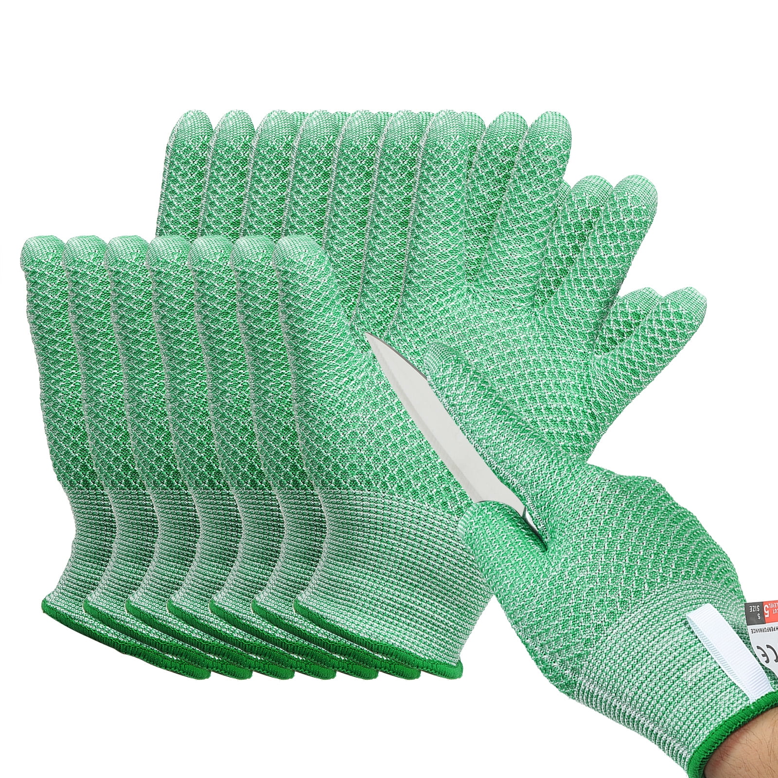 Uxcell Cut Resistant Gloves Level 5 Protection Cutting Gloves Anti Cut ...