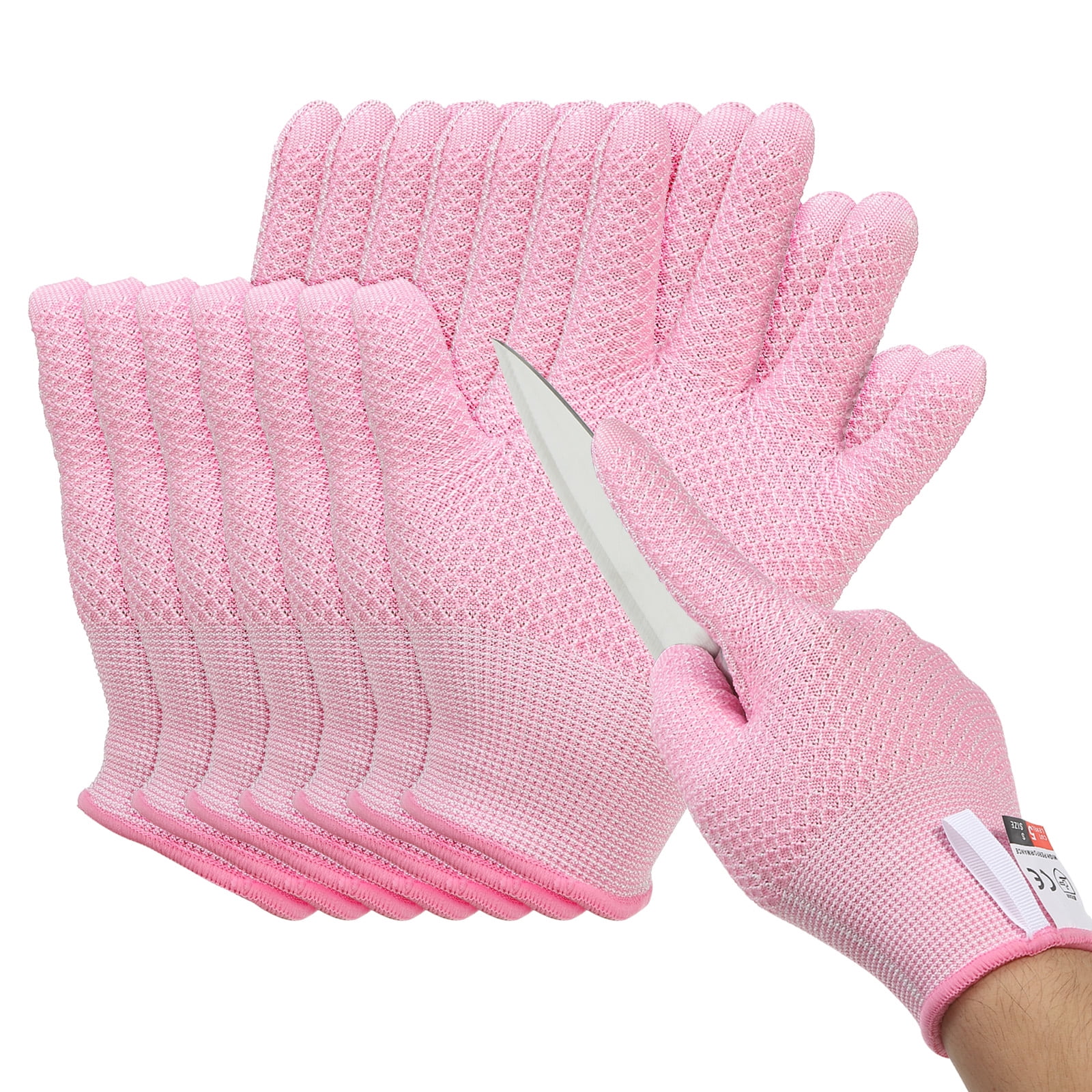 Uxcell Cut Resistant Gloves Level 5 Protection Cutting Gloves Anti Cut ...