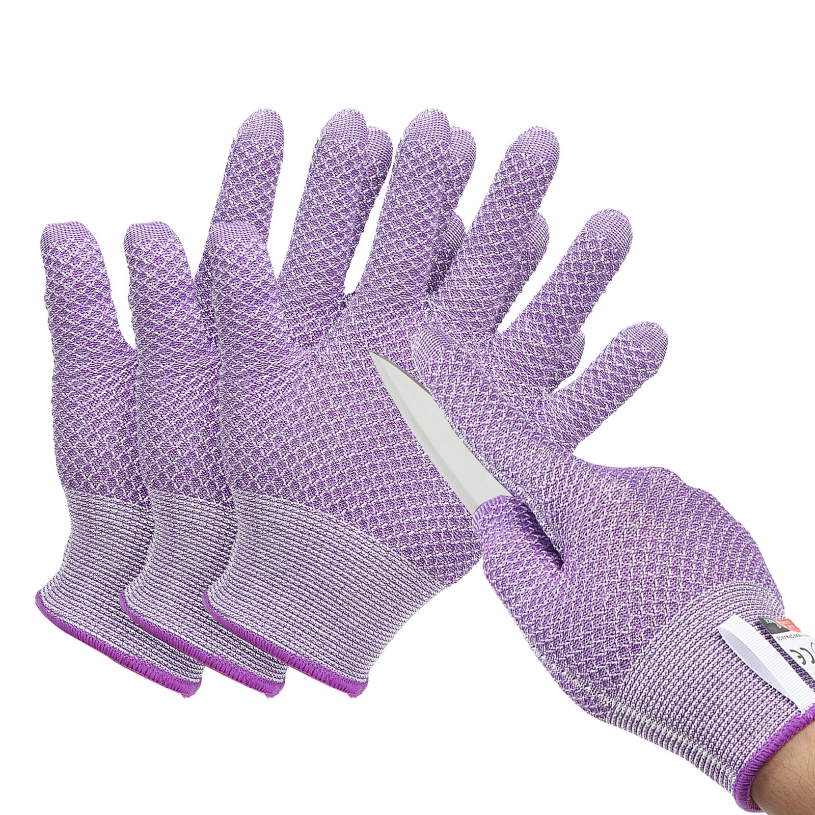 Uxcell Cut Resistant Gloves Level 5 Protection Cutting Gloves Anti Cut ...