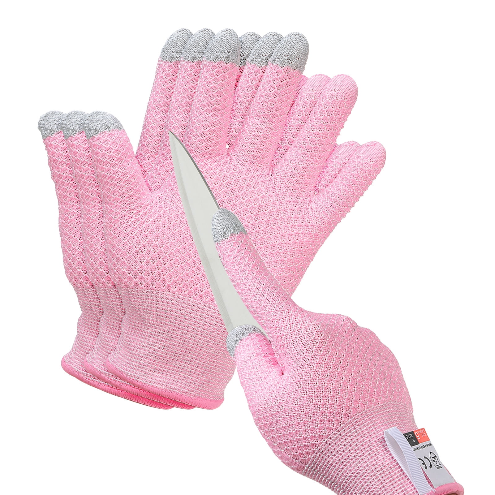 Uxcell Cut Resistant Gloves Touchscreen Level 5 Protection Cutting ...