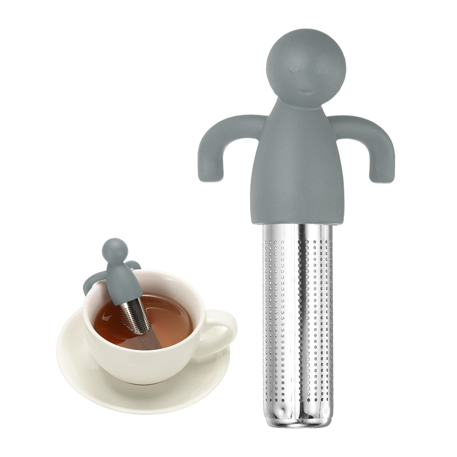 Uxcell Cute Tea Infuser, Stainless Steel Loose Leaf Tea Steeper Filter ...