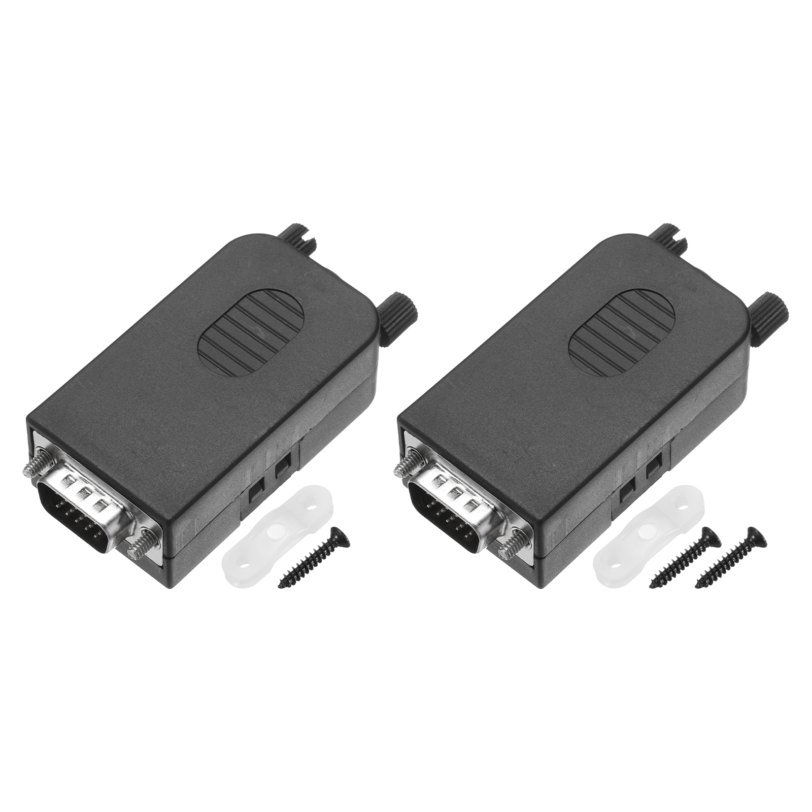 Uxcell D-sub Connector Female Socket 3-Row Female Serial Port Terminal ...