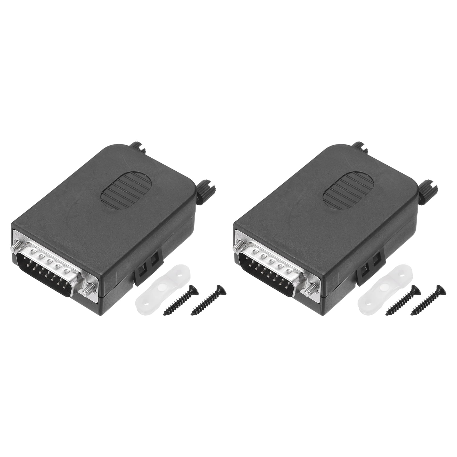 Uxcell D-sub Connector Male Port 2-Row Terminal Block Adapter Breakout ...
