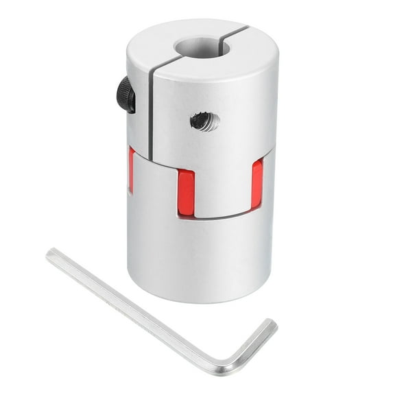 Uxcell D40 L66 14mm to 19mm Flexible Plum Shaft Coupling Connector ...