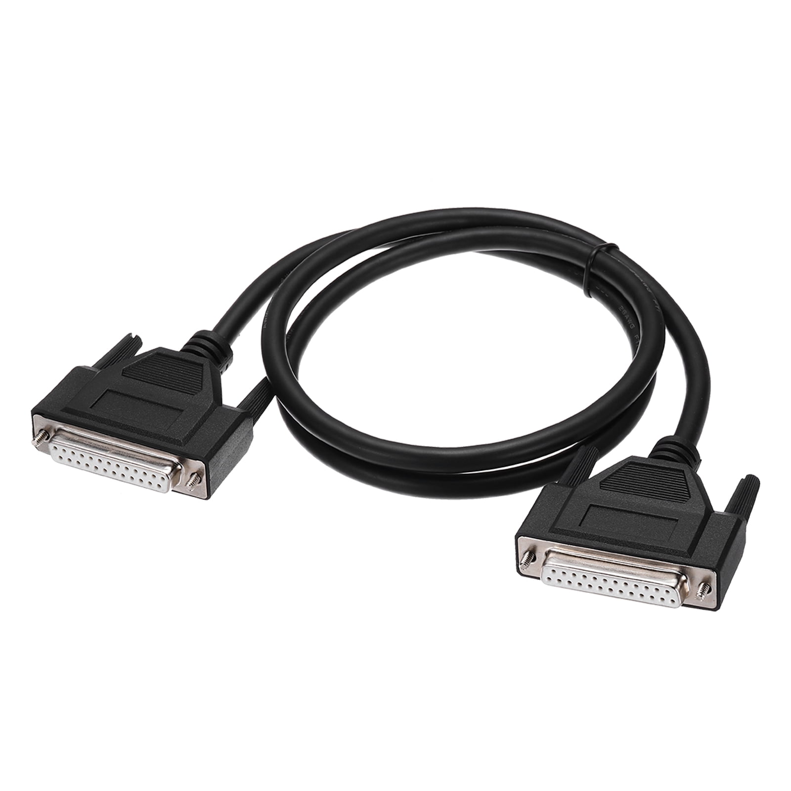 Uxcell DB25 Serial Cable, 28AWG Aluminium Foil Shielded DB25 Female to ...