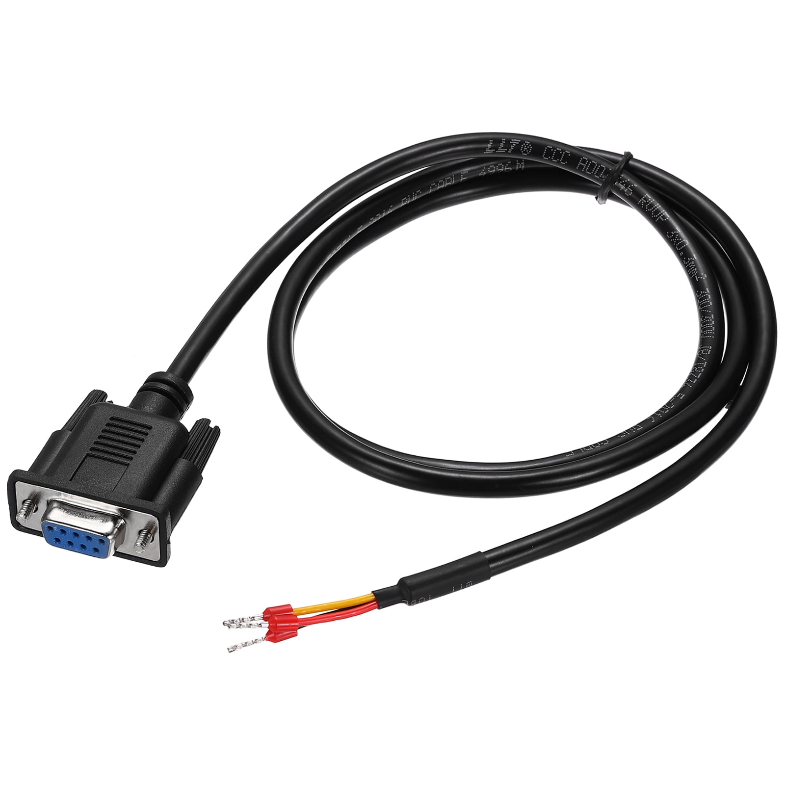 Uxcell DB9 RS232 Serial Cable, 24AWG DB9 Female to Bare Wire Open End ...