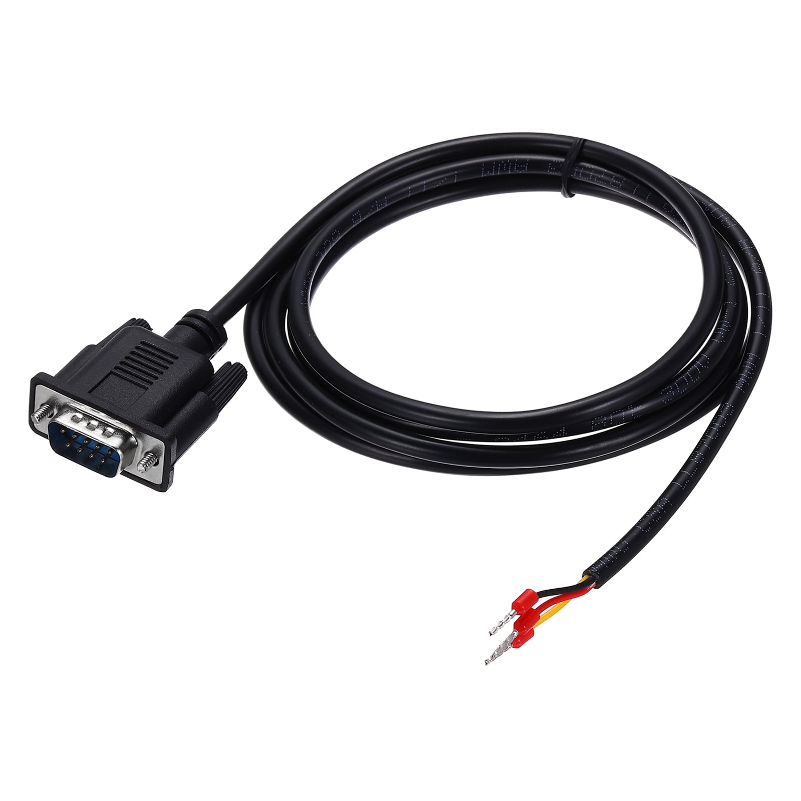 Uxcell DB9 RS232 Serial Cable, 24AWG DB9 Male to Bare Wire Open End ...