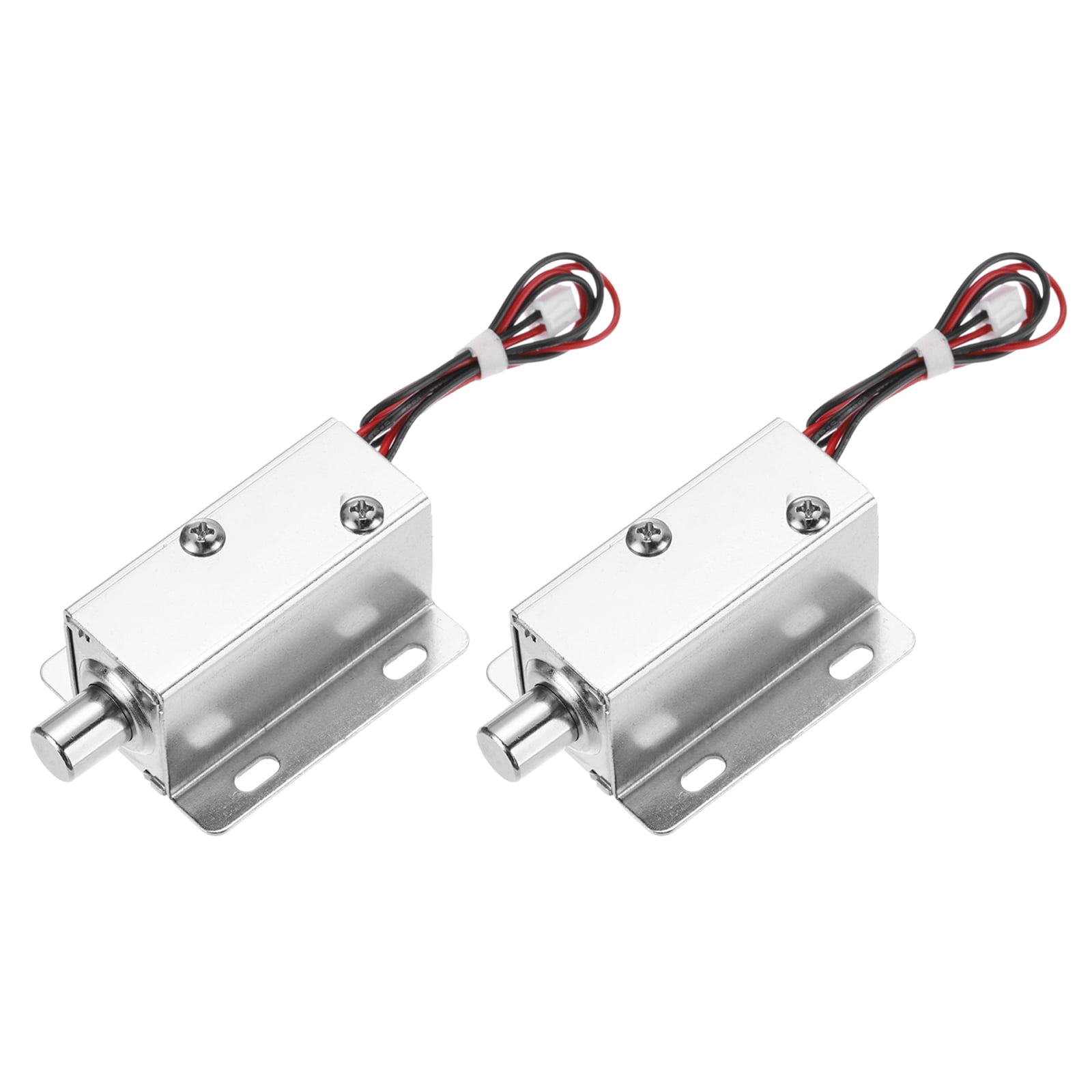 Uxcell DC 12V 0.8A Electromagnetic Solenoid Lock Mini Door Drawer ...
