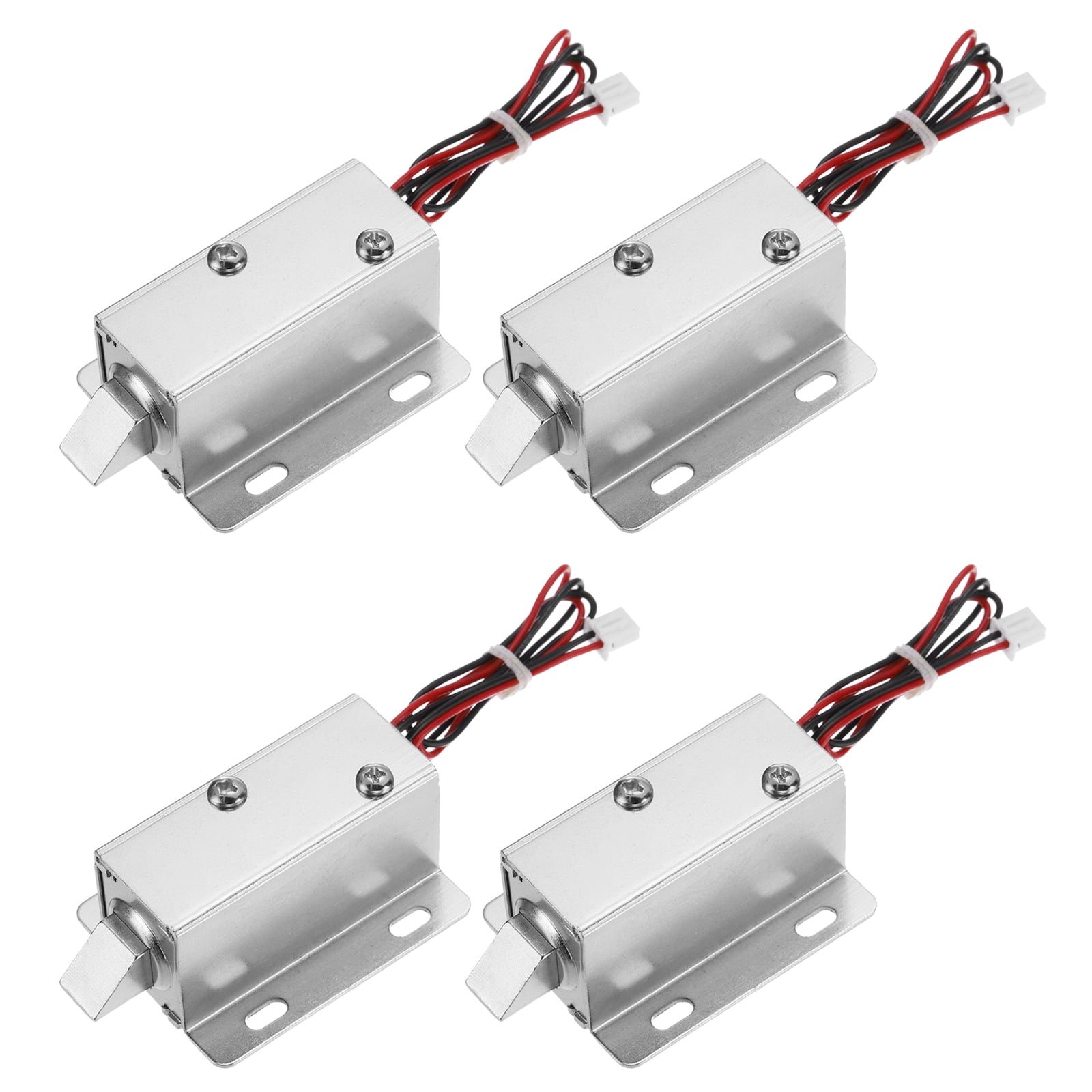 Uxcell DC 12V 1.1A Electromagnetic Solenoid Lock Mini Door Drawer ...