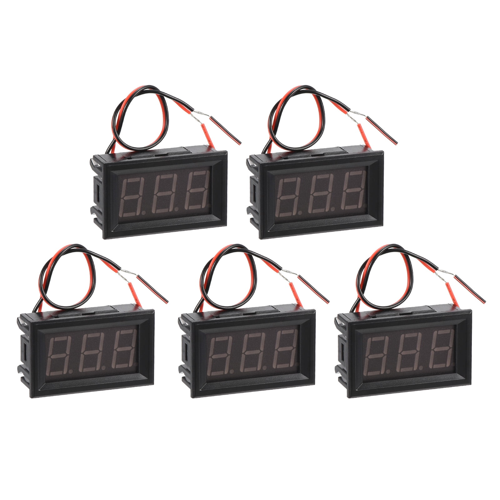 Uxcell DC 5~120V Digital Mini Voltmeter Voltage Display, Blue - Walmart.com