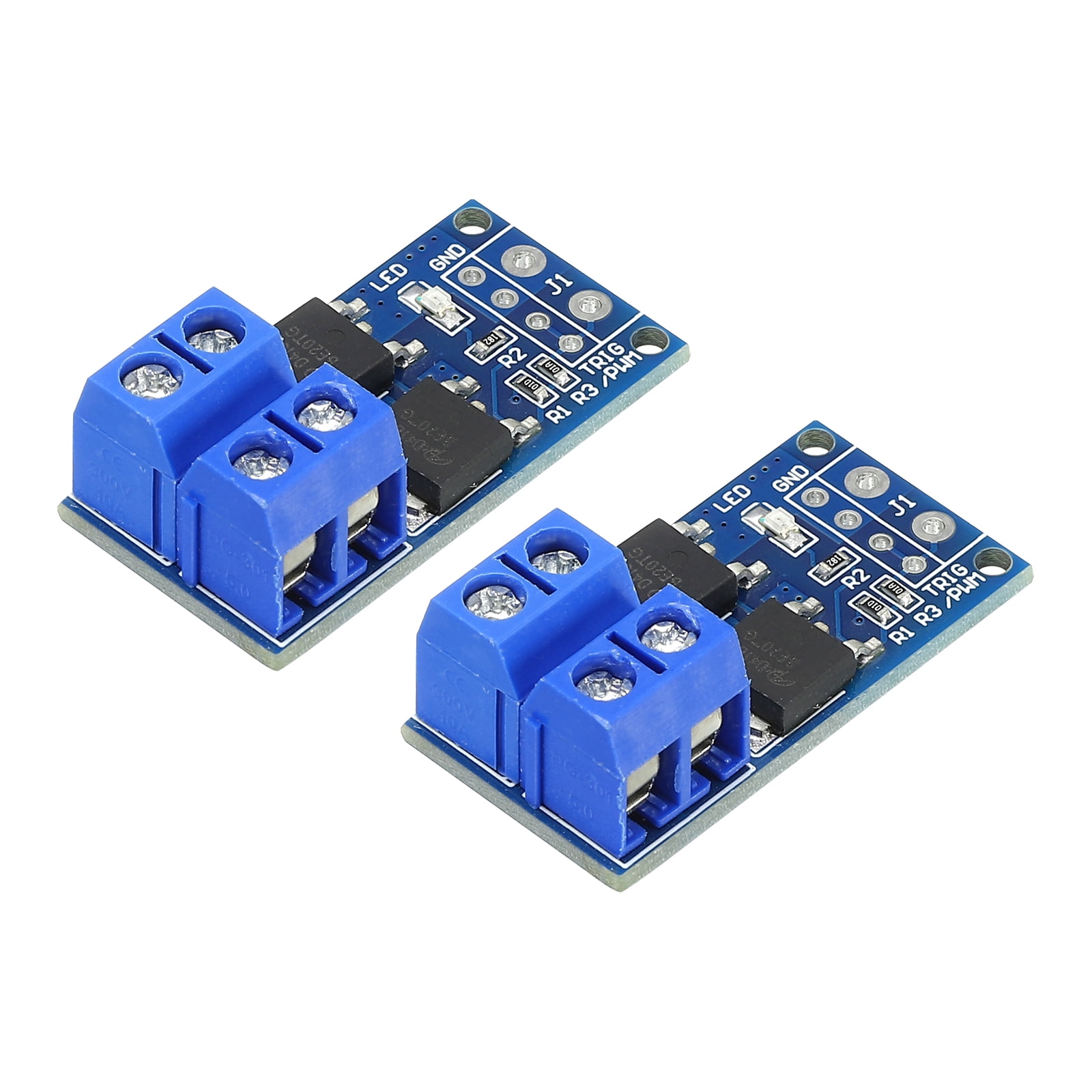 Uxcell DC 5-36V 15A, Dual High-Power MOS Trigger Switch Drive Module ...