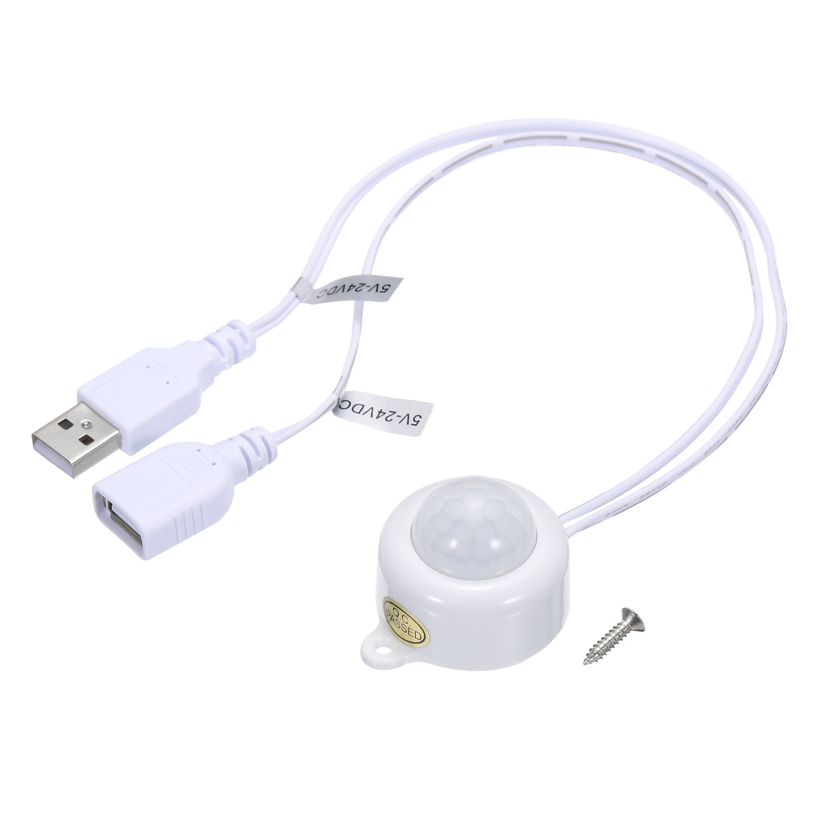 Uxcell DC 5V24V 5A PIR Motion Sensor Switch Light Sensor with USB ...