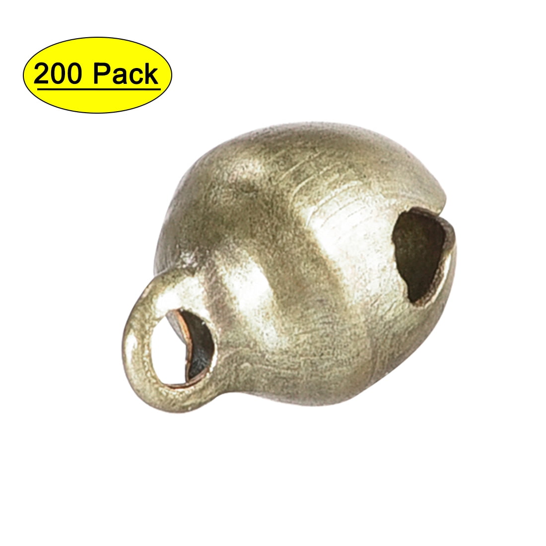 Uxcell DIY Small Bells, 0.24 inch Craft Copper Bells for Christmas ...