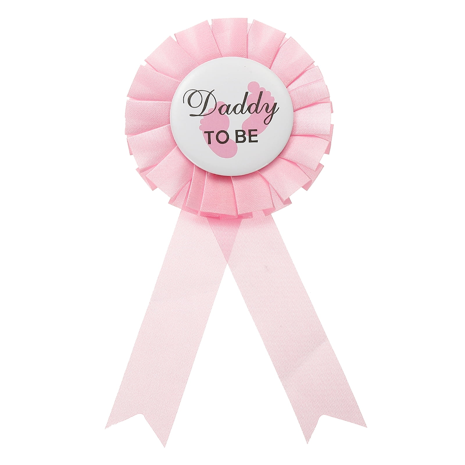 Uxcell Daddy to Be & Mom to Be Tinplate Badge Pin, 1Pcs Gender Reveal ...