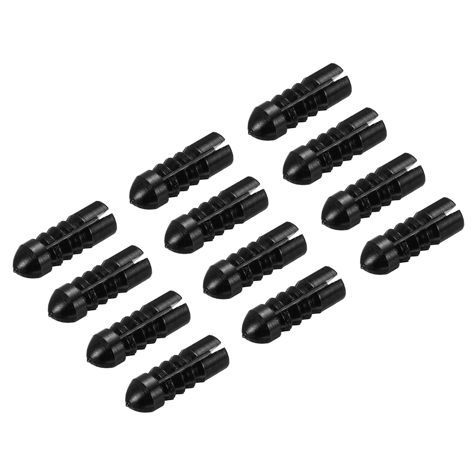 Uxcell Dart Flight Protectors, Aluminum Alloy Wing Protectors, Black 12 ...