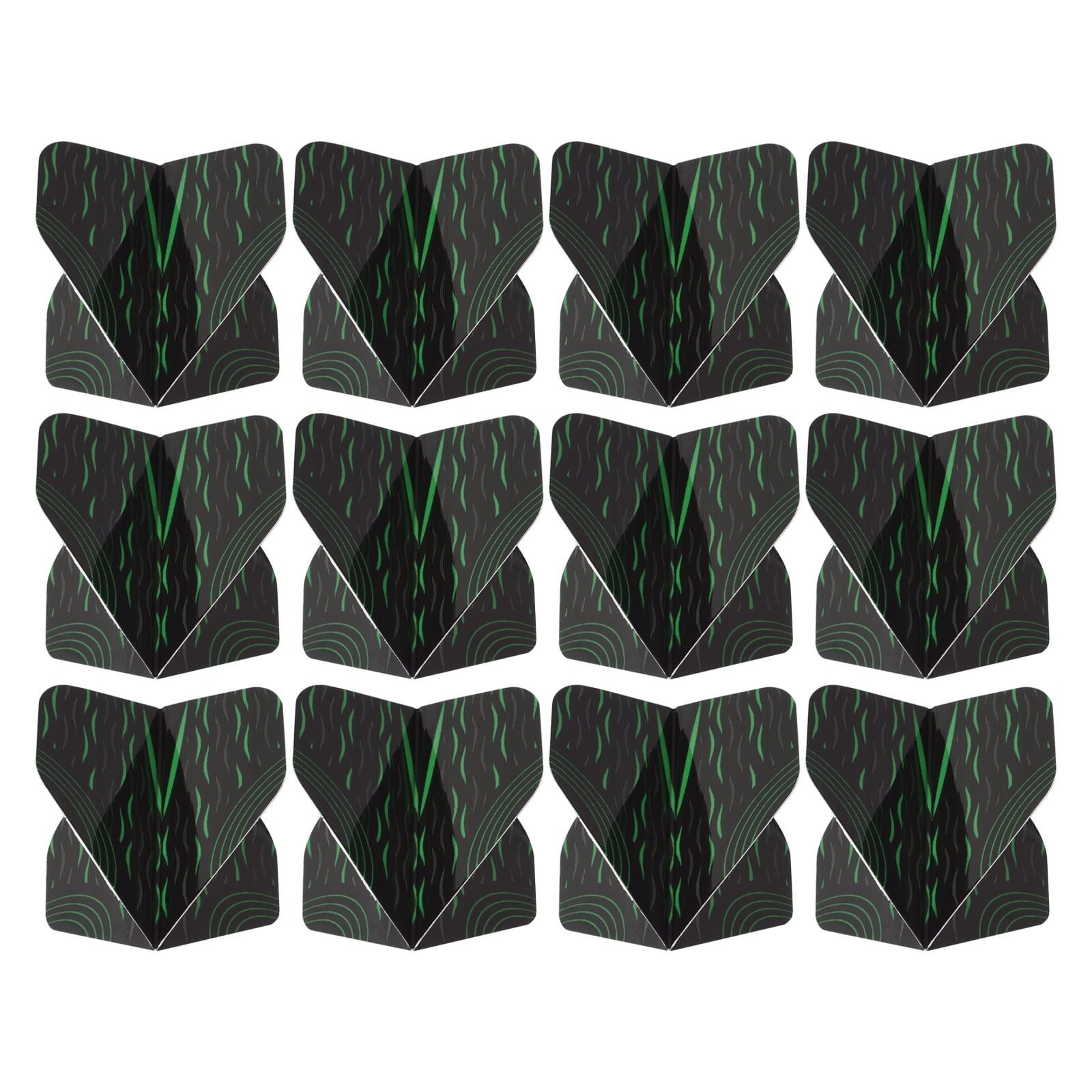 Uxcell Dart Flights, 12 Pack PET Standard Darts Accessories Pinstripe ...
