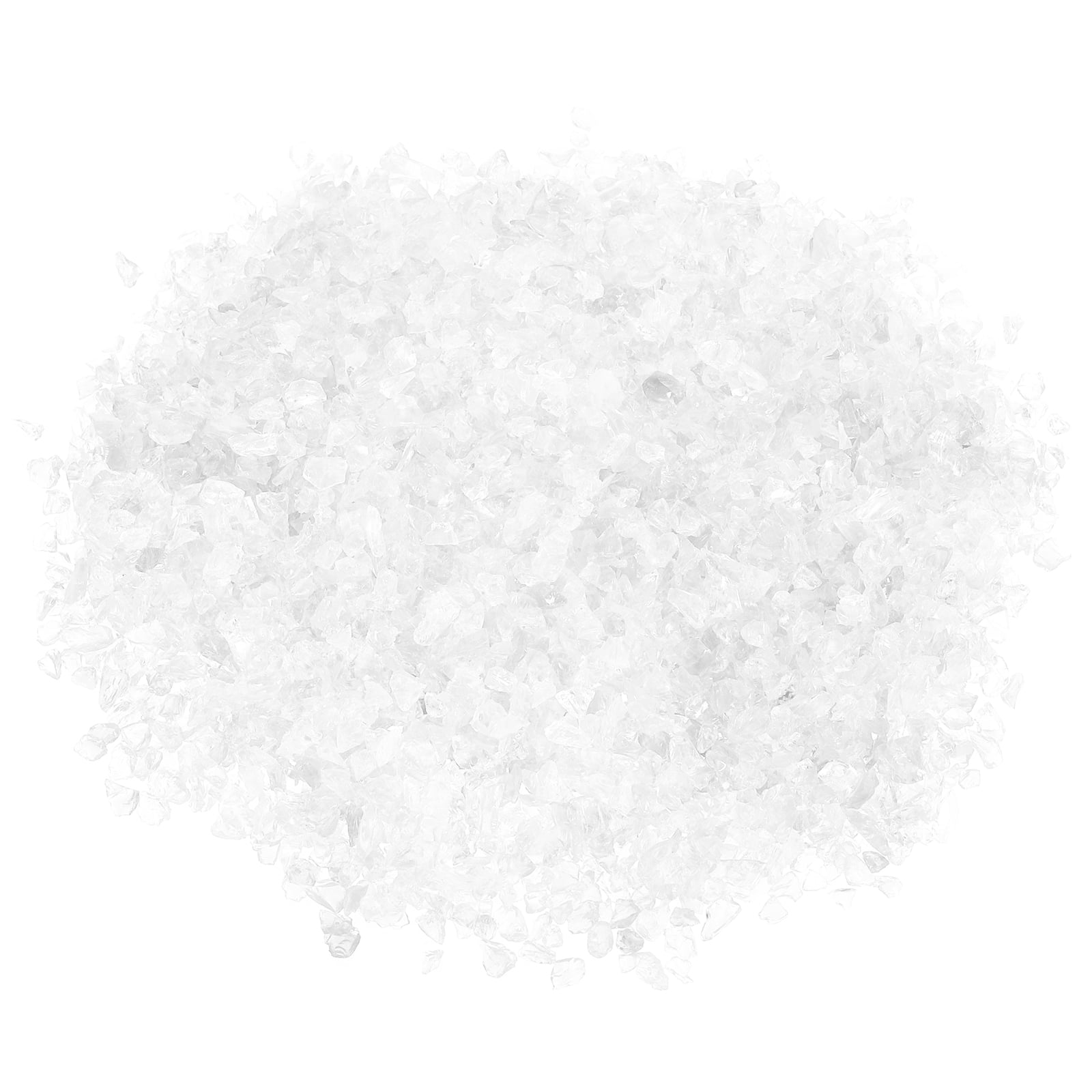Uxcell Decorative Glass Gravel 450g/1lb 3-6mm Irregular Rock Sand Stone ...