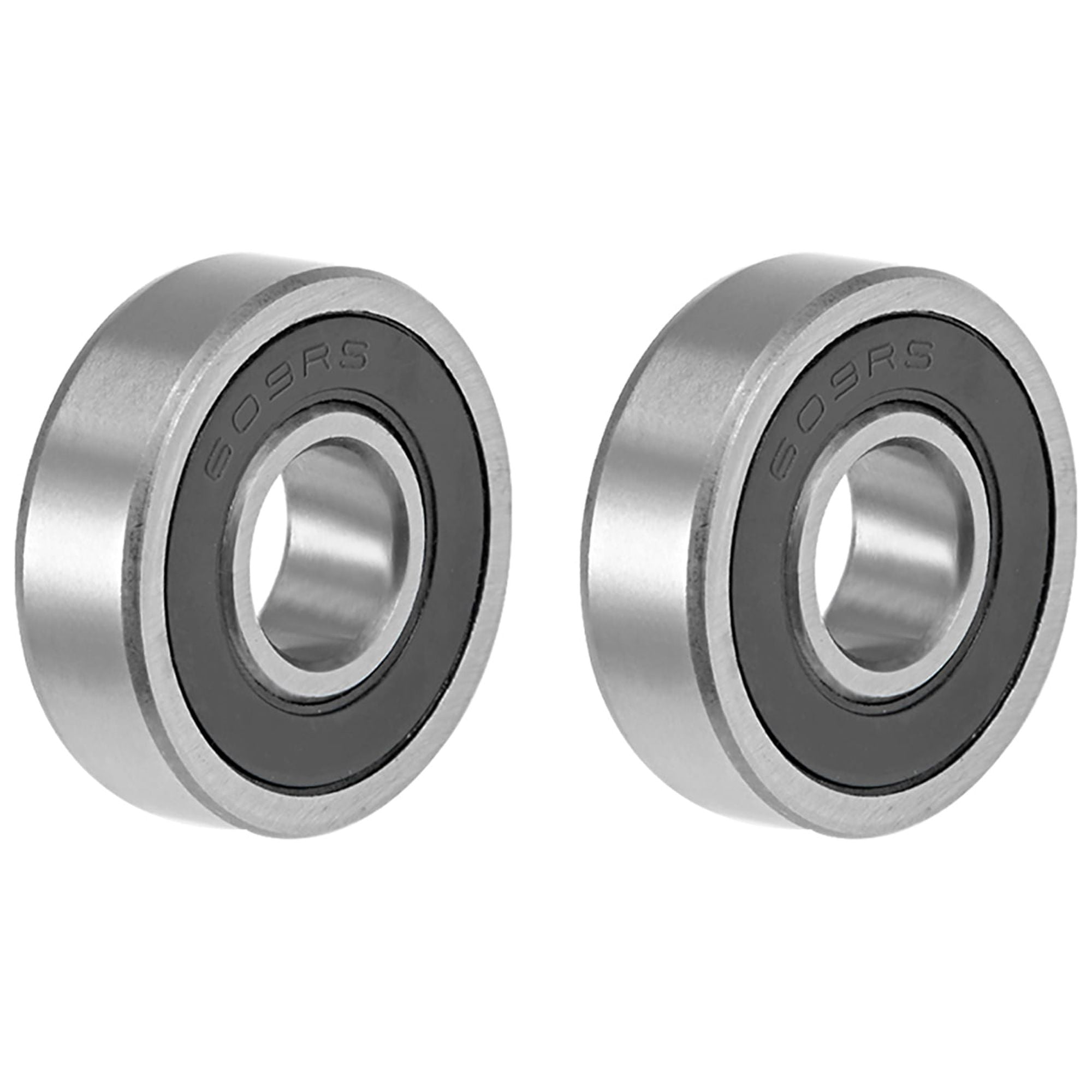 Uxcell Deep Groove Ball Bearing Double Sealed P6 Z1 Bearings Metal Silver Tone 2pcs 0.35''x0.94 ...