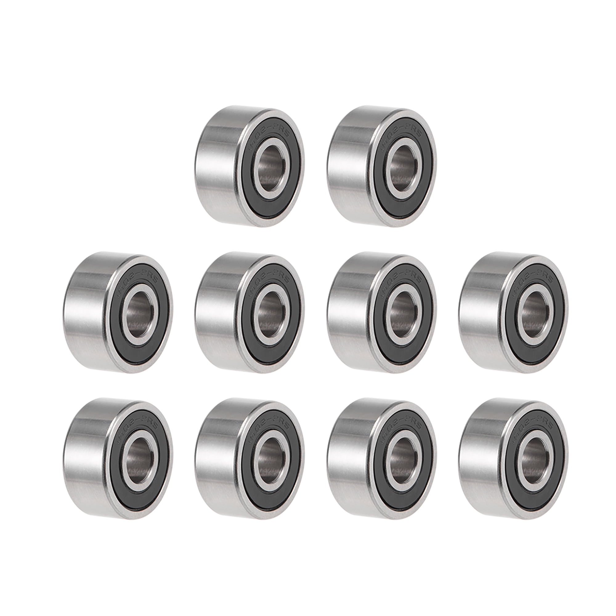 Uxcell Deep Groove Ball Bearings Inches Double Sealed Chrome Steel ...