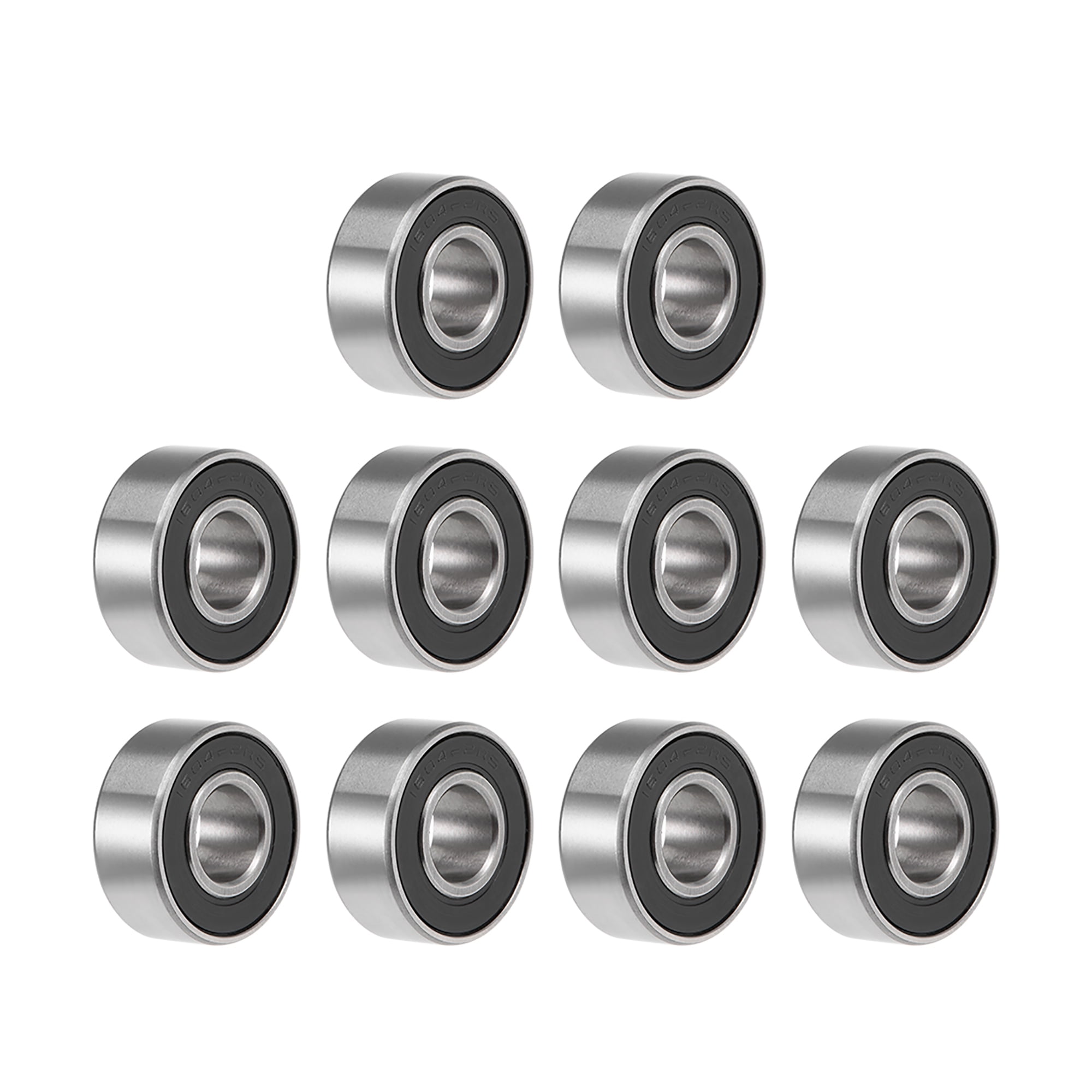 Uxcell Deep Groove Ball Bearings Inches Double Sealed Chrome Steel ...