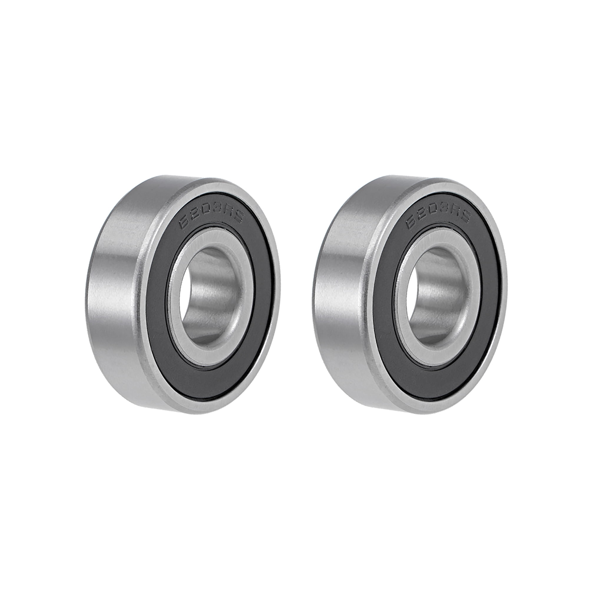 Uxcell Deep Groove Ball Bearings Metric Double Seal Chrome Steel ABEC1 ...