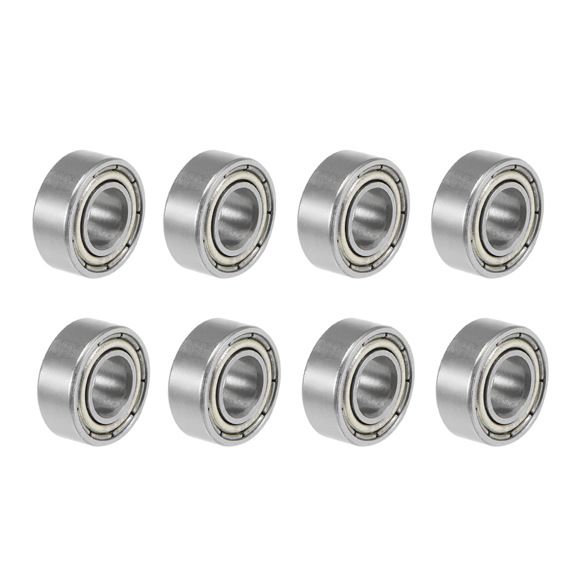 Uxcell Deep Groove Ball Bearings Metric Double Shield High Carbon Steel ...