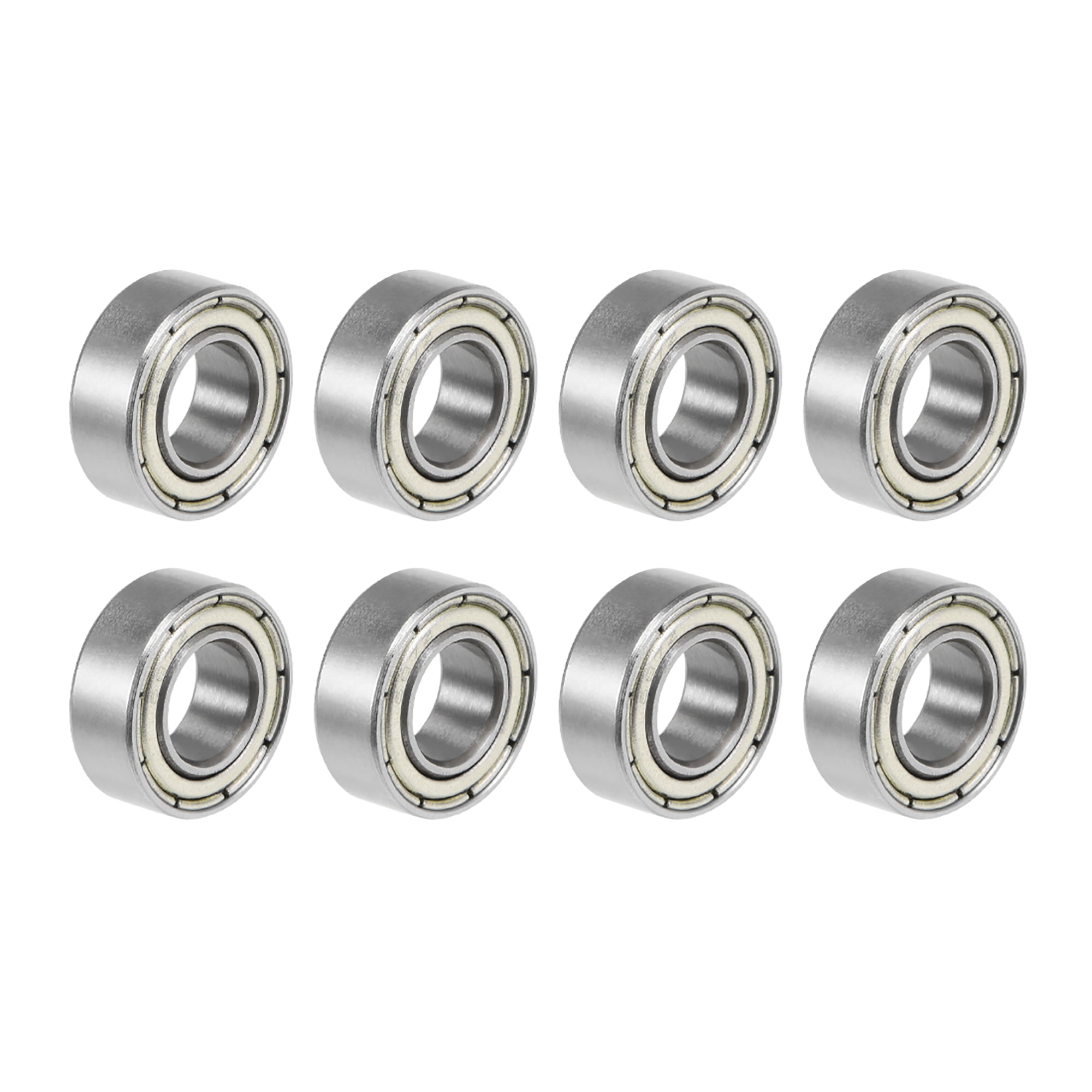 Uxcell Deep Groove Ball Bearings Metric Double Shield High Carbon Steel ...