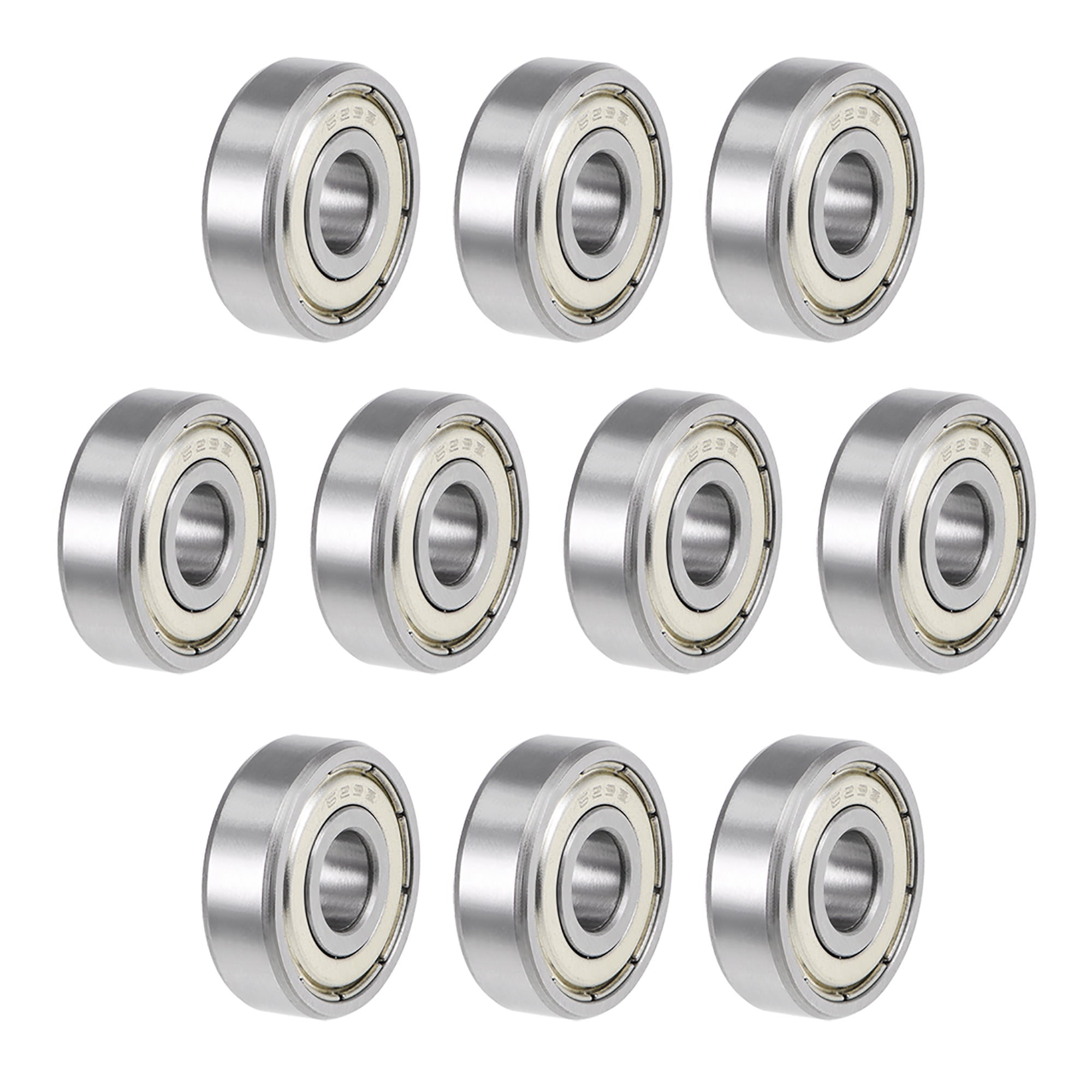 Uxcell Deep Groove Ball Bearings Metric Double Shielded High Carbon ...