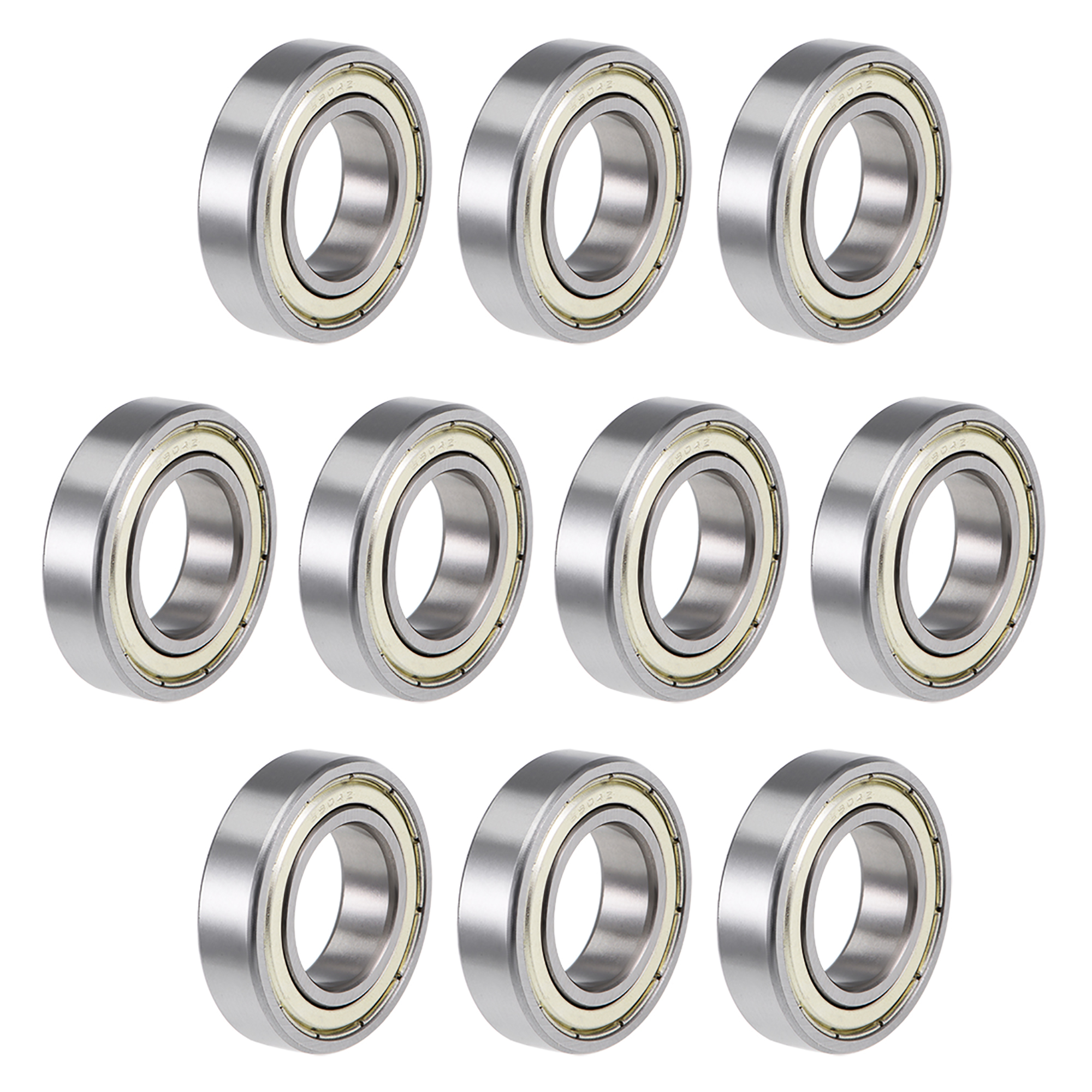 Uxcell Deep Groove Ball Bearings Metric Double Shielded High Carbon Steel Z2 Level 6904ZZ ...