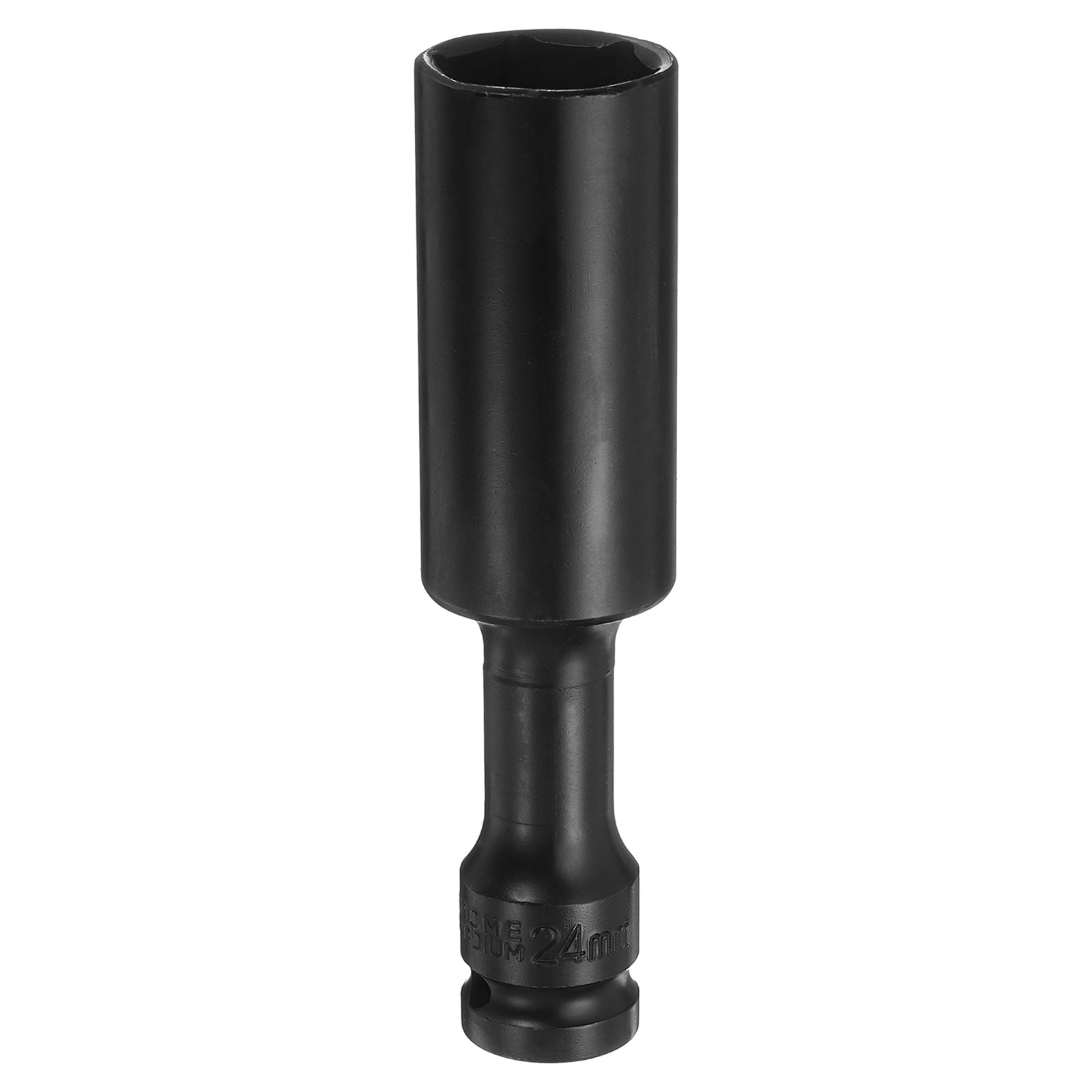 Uxcell Deep Thin Wall Impact Socket 24mm Metric 6 Point Socket 1/2 ...