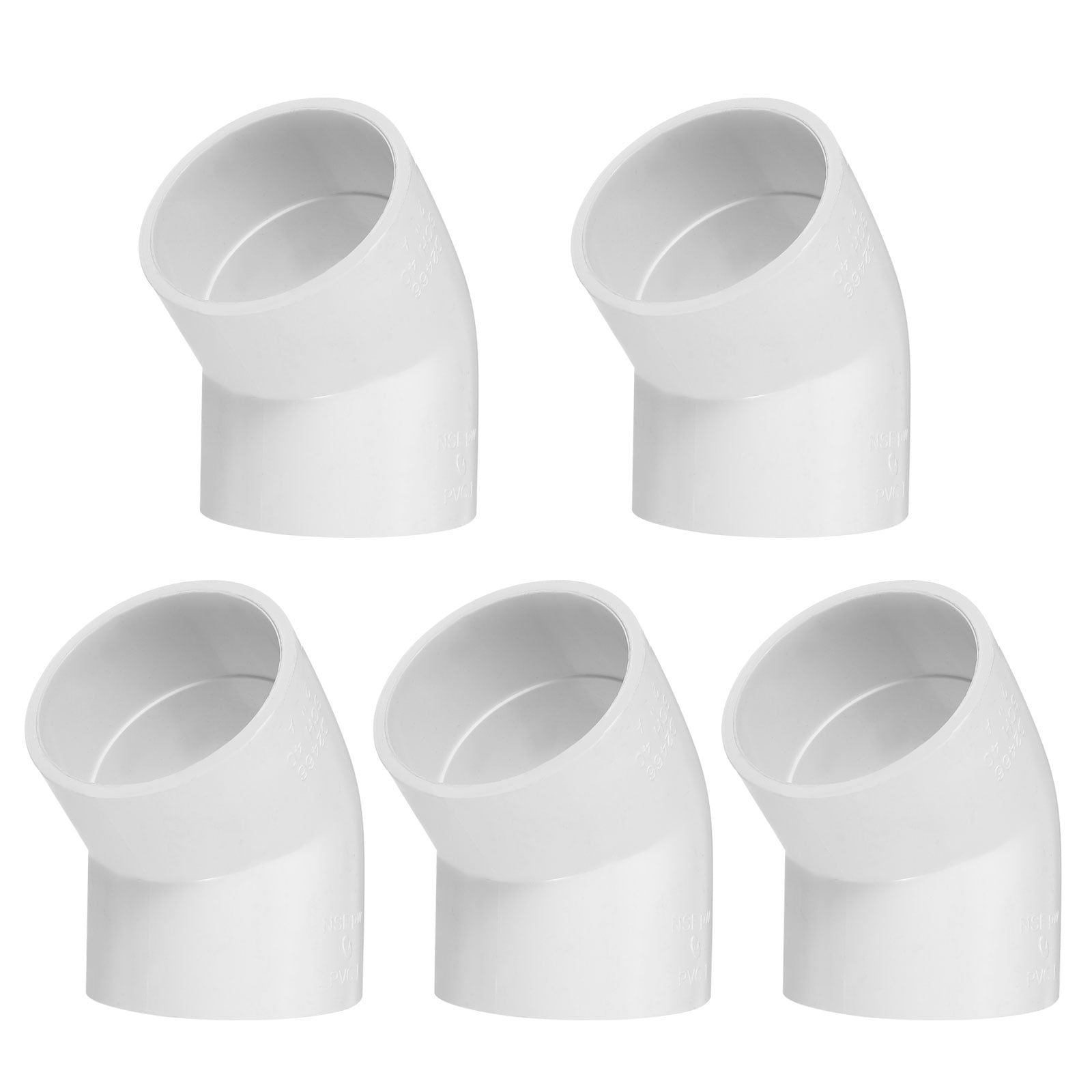 Uxcell Degree Elbow Fitting,2 Way Pipe Fitting Connector Furniture ...