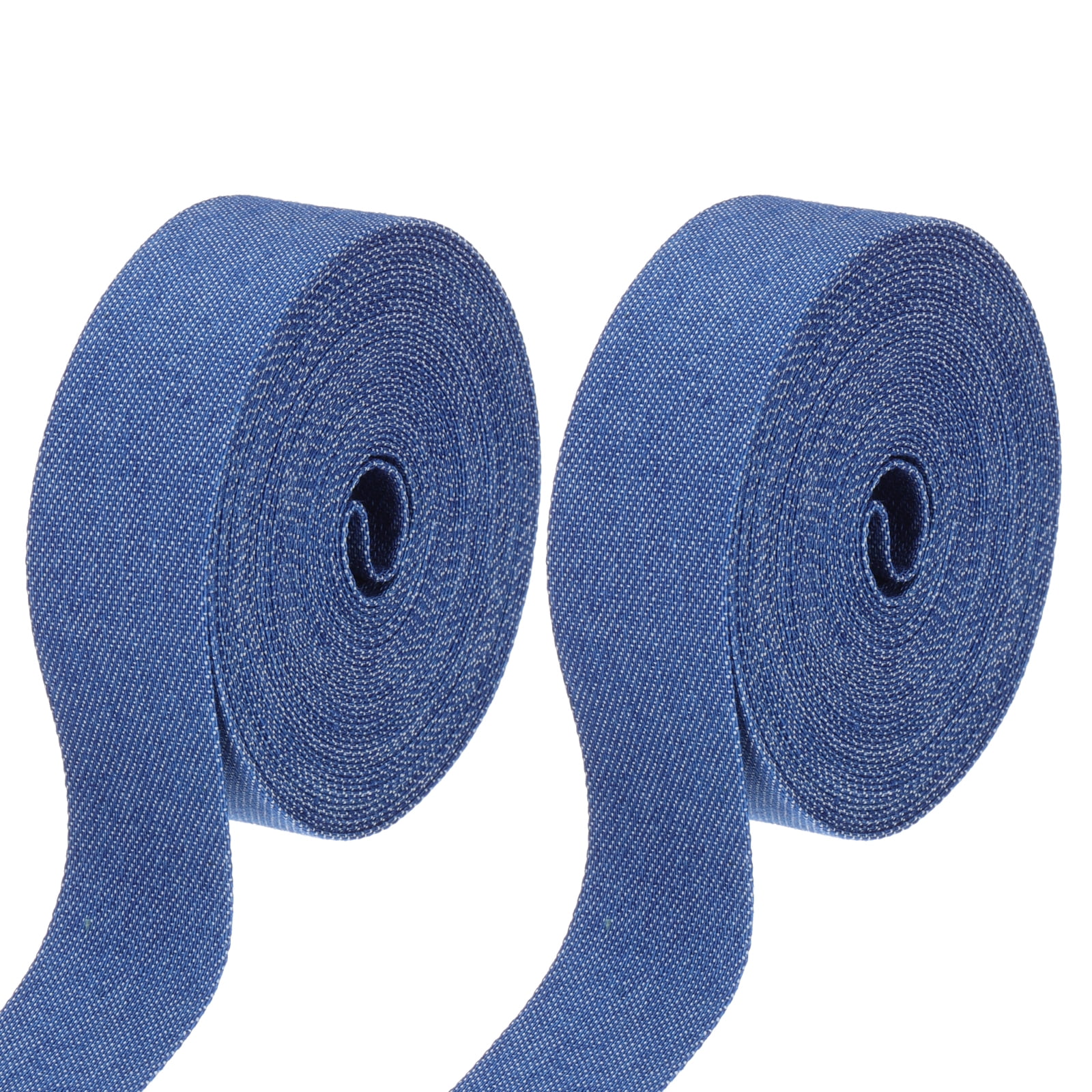 Uxcell 1" Denim Ribbon, 2 Roll Total 11 Yard Layering Jean Fabric Craft ...