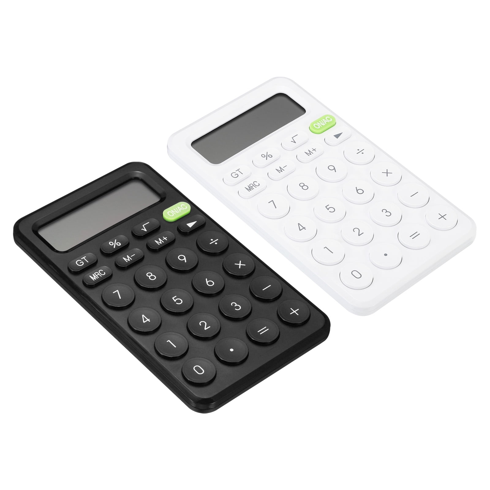 Uxcell Desk Basic Cute Calculator, 2 Pack Desktop Calculators Battery ...