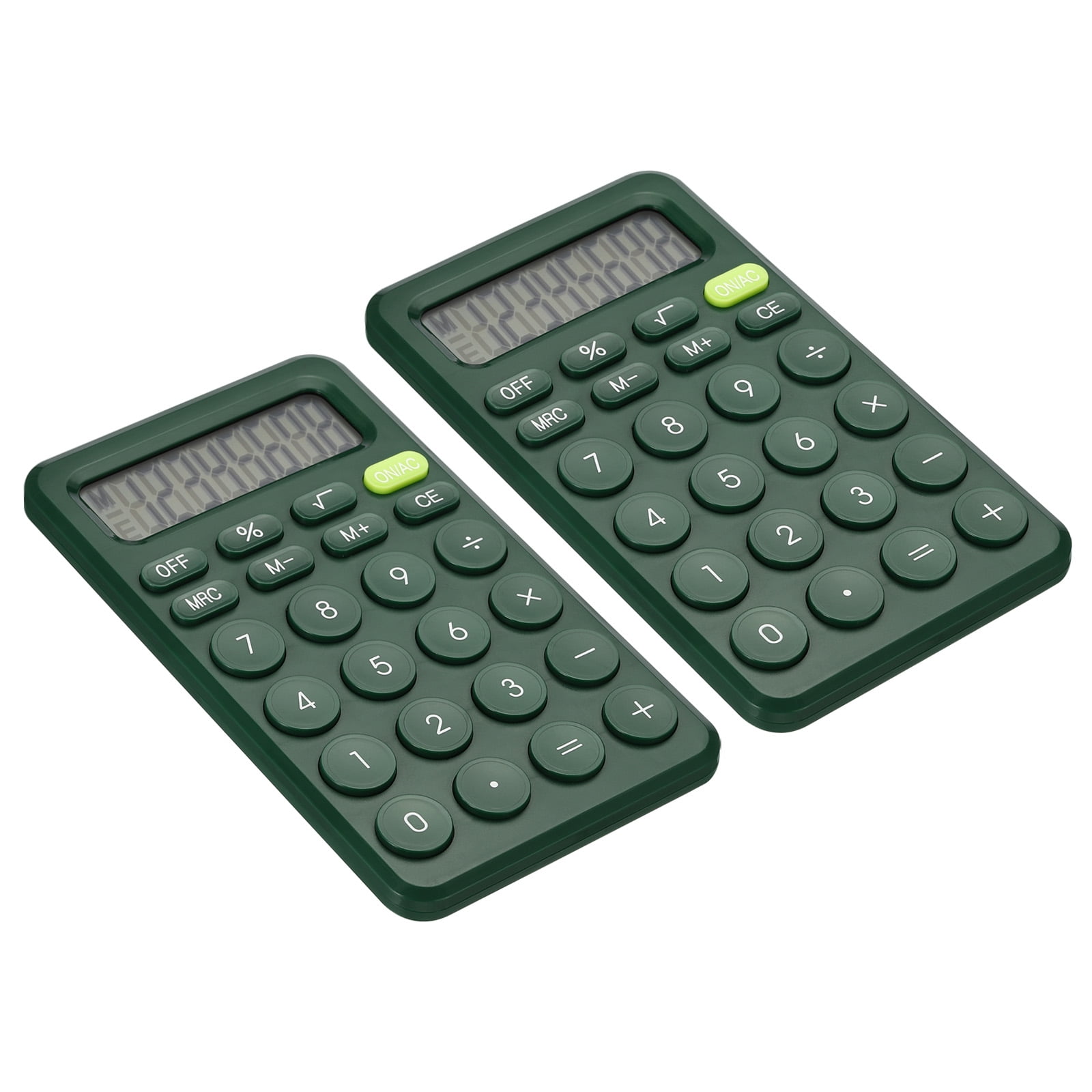 Uxcell Desk Basic Cute Calculator, 2 Pack Desktop Calculators Battery ...