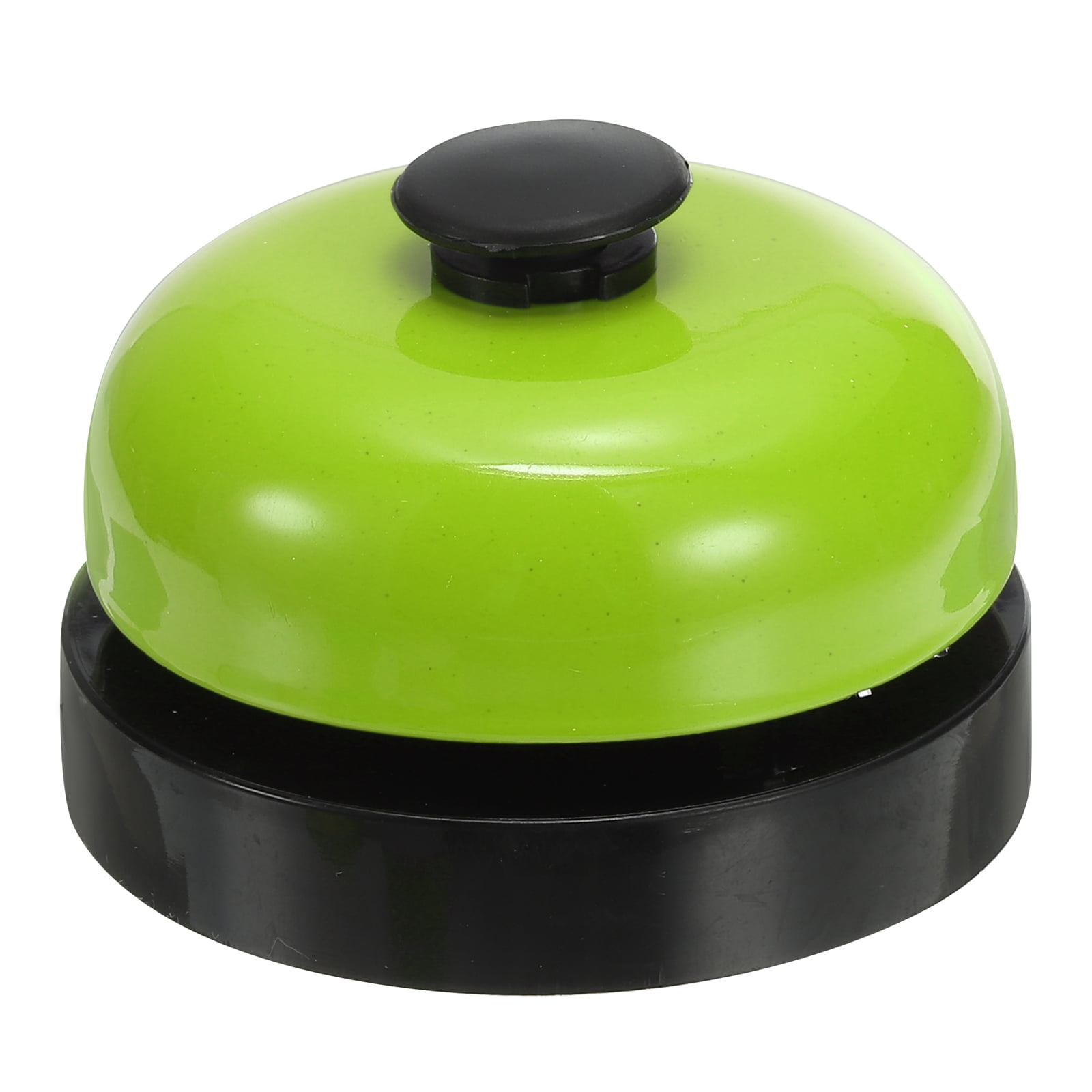 Desk Call Bell 2.5" Diameter, Dinner Desk Front Bell, Black/Green ...