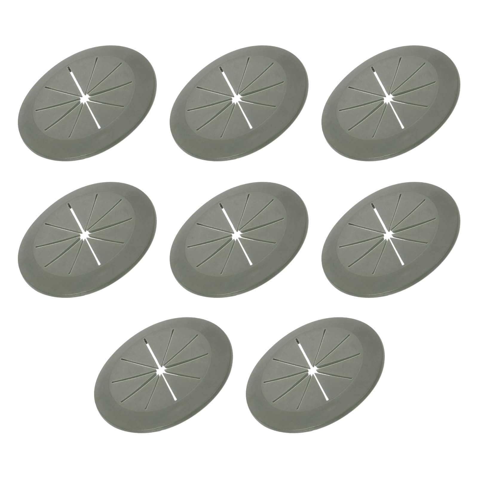 Uxcell Desk Grommet 2-1/16", Round Cable Grommet Cord Hole Cover with ...