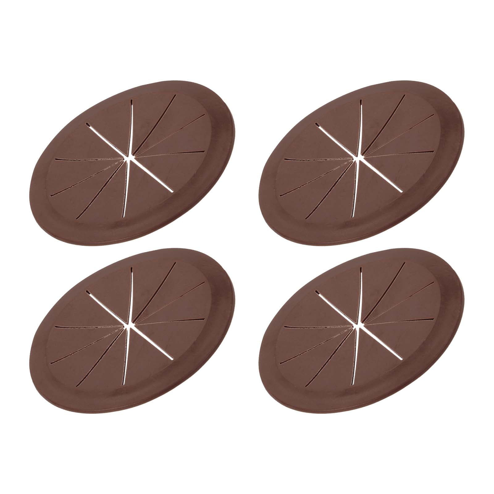 Uxcell Desk Grommet 3-3/16", Round Cable Grommet Cord Hole Cover with ...