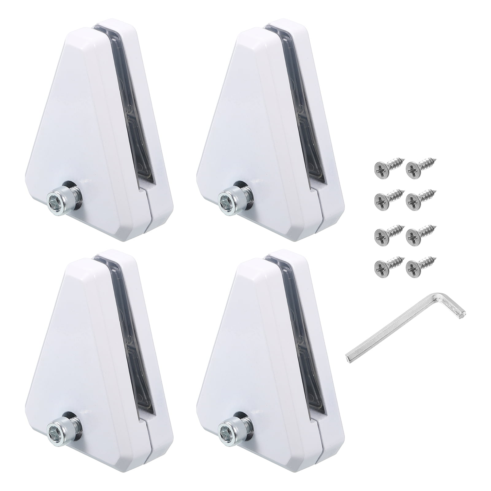 Uxcell Desk Partition Clips for 4-45mm Thick Partition Guard Bracket ...