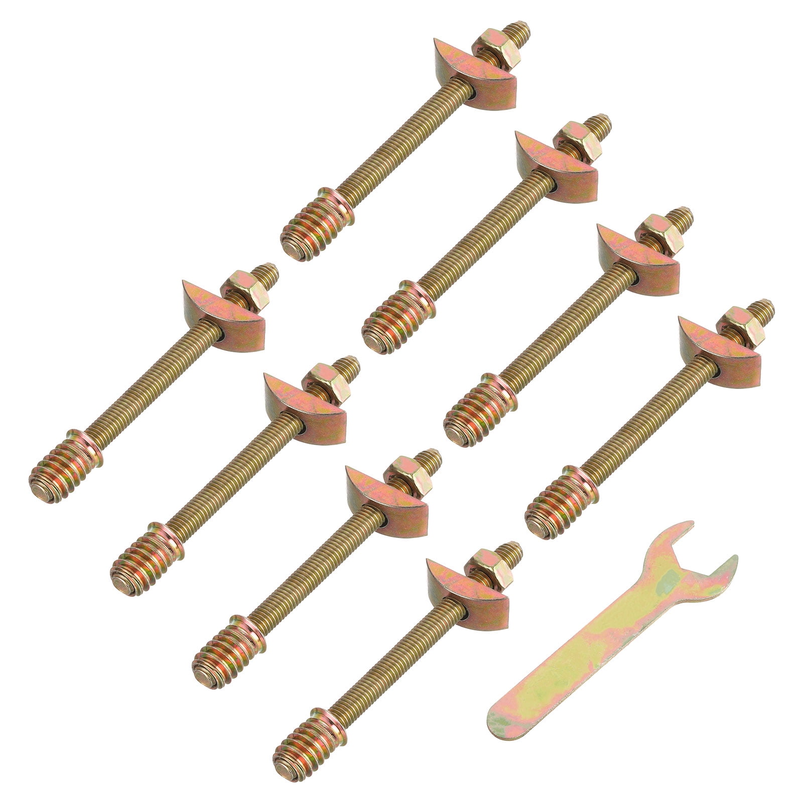 Uxcell Desktop Fastener, 5/16" x 4" Tabletop Furniture Countertop ...