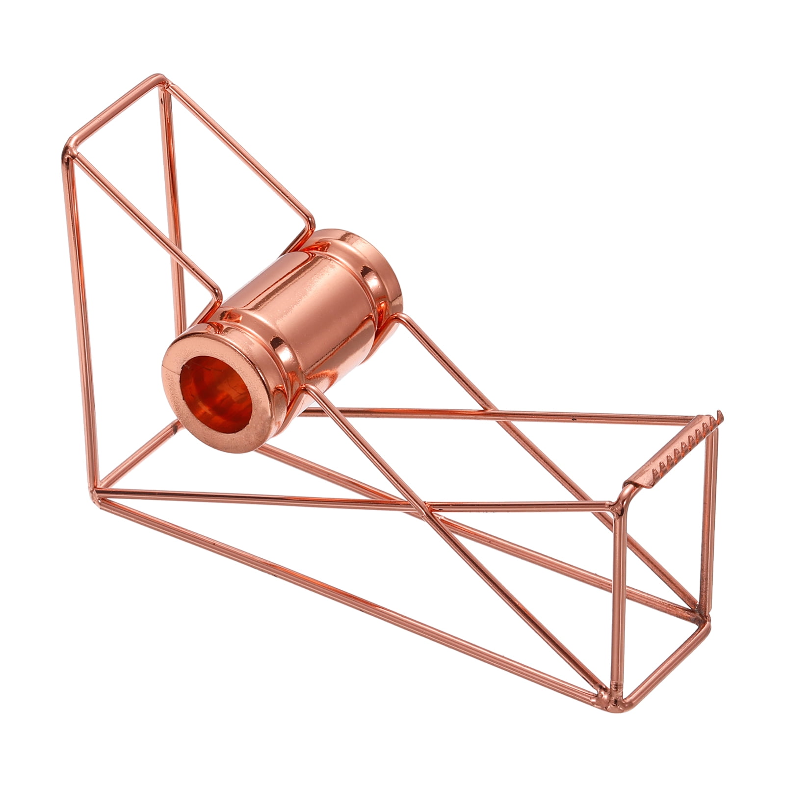 Uxcell Desktop Tape Dispenser Metal Roll Tapes Cutter Rose Golden ...
