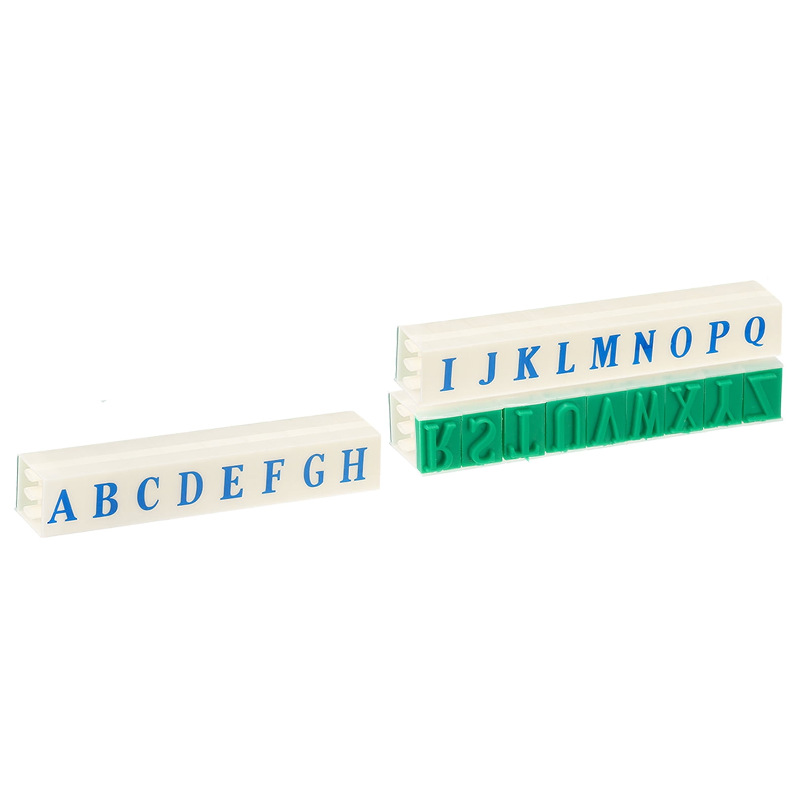 Uxcell Detachable Letter Stamps Character AZ Alphabet Stamp Combination ...