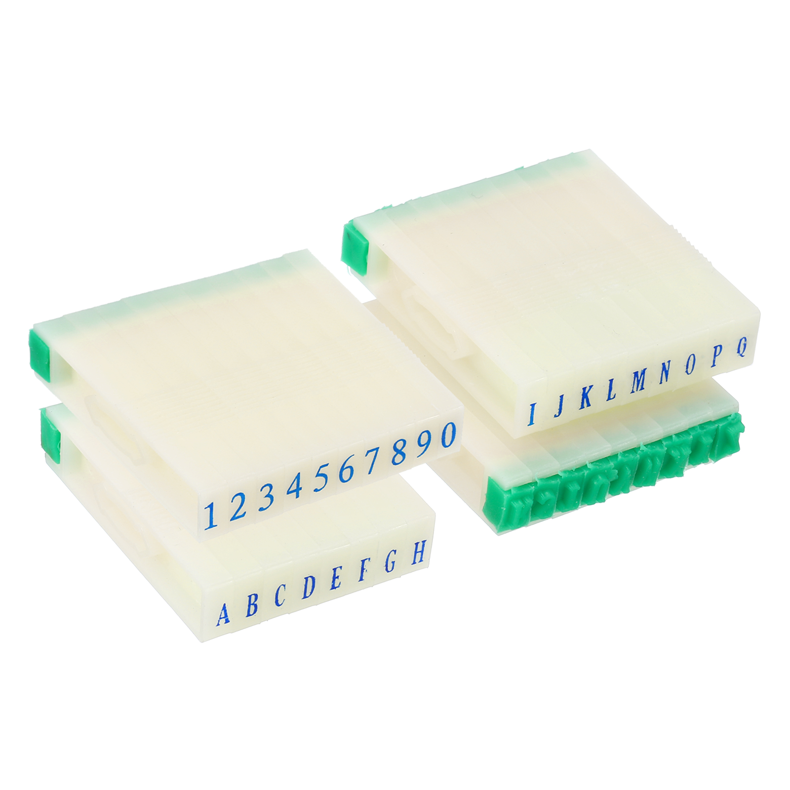 Uxcell Detachable Letter Stamps Number Stamps Character A-Z Digital 0-9 ...