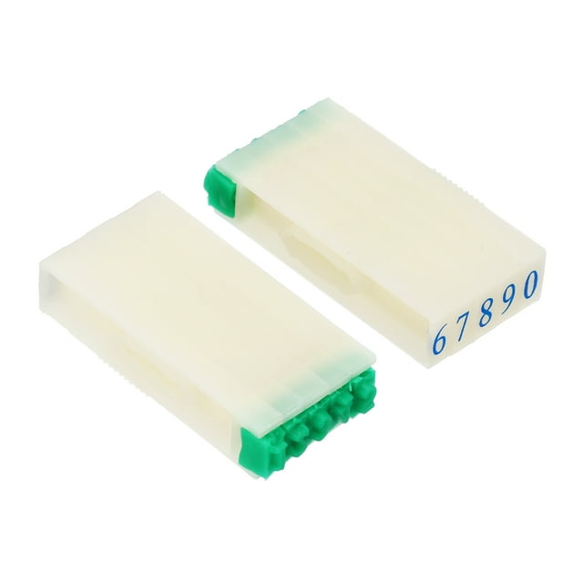 Uxcell Detachable Number Stamps Numeral 0-9 Number Stamp Combination ...