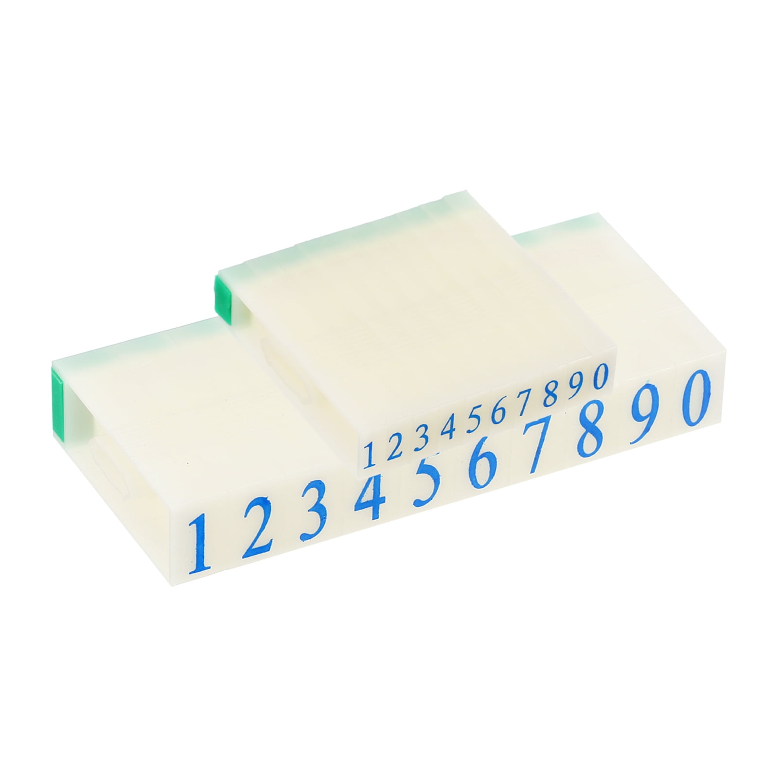 Uxcell Detachable Number Stamps Numeral 0-9 Number Stamp Combination ...