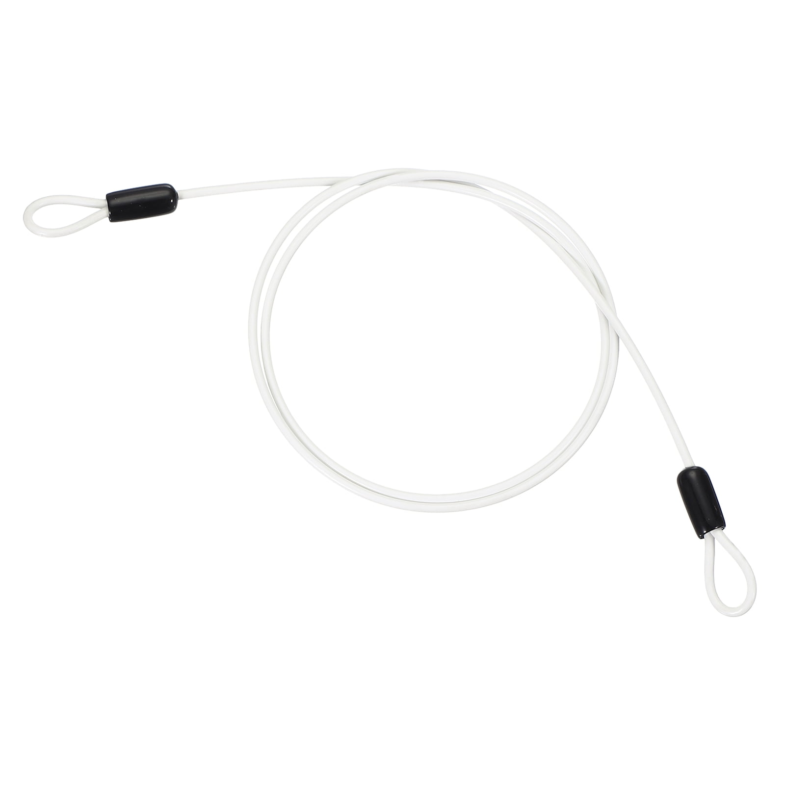 Uxcell Dia Vinyl Coated Stainless Steel Cable with Loop, Flexible Wire ...