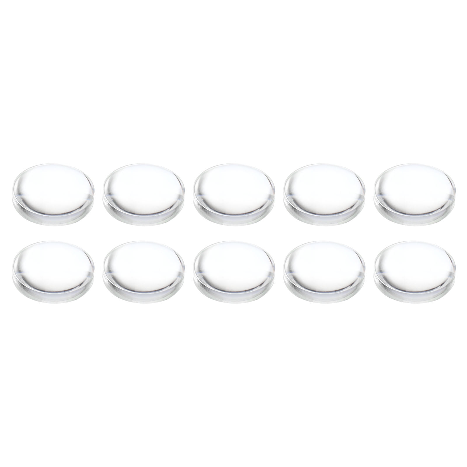 Uxcell Diameter 16mm High 6mm PMMA Flat Convex Lens LED Flashlight ...