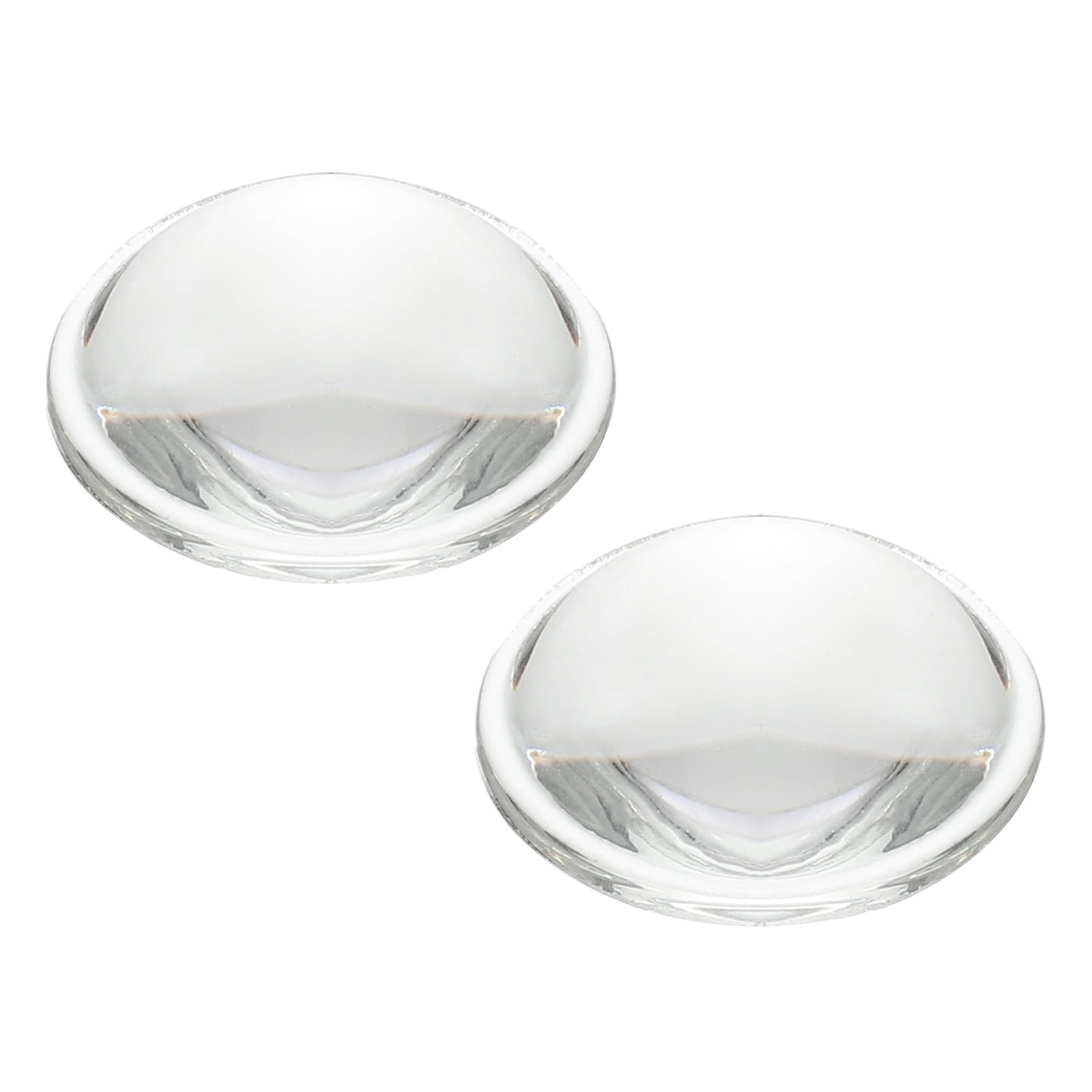 Uxcell Diameter 23mm Flat Convex Lens, 2 Pcs Height 7.5mm High ...