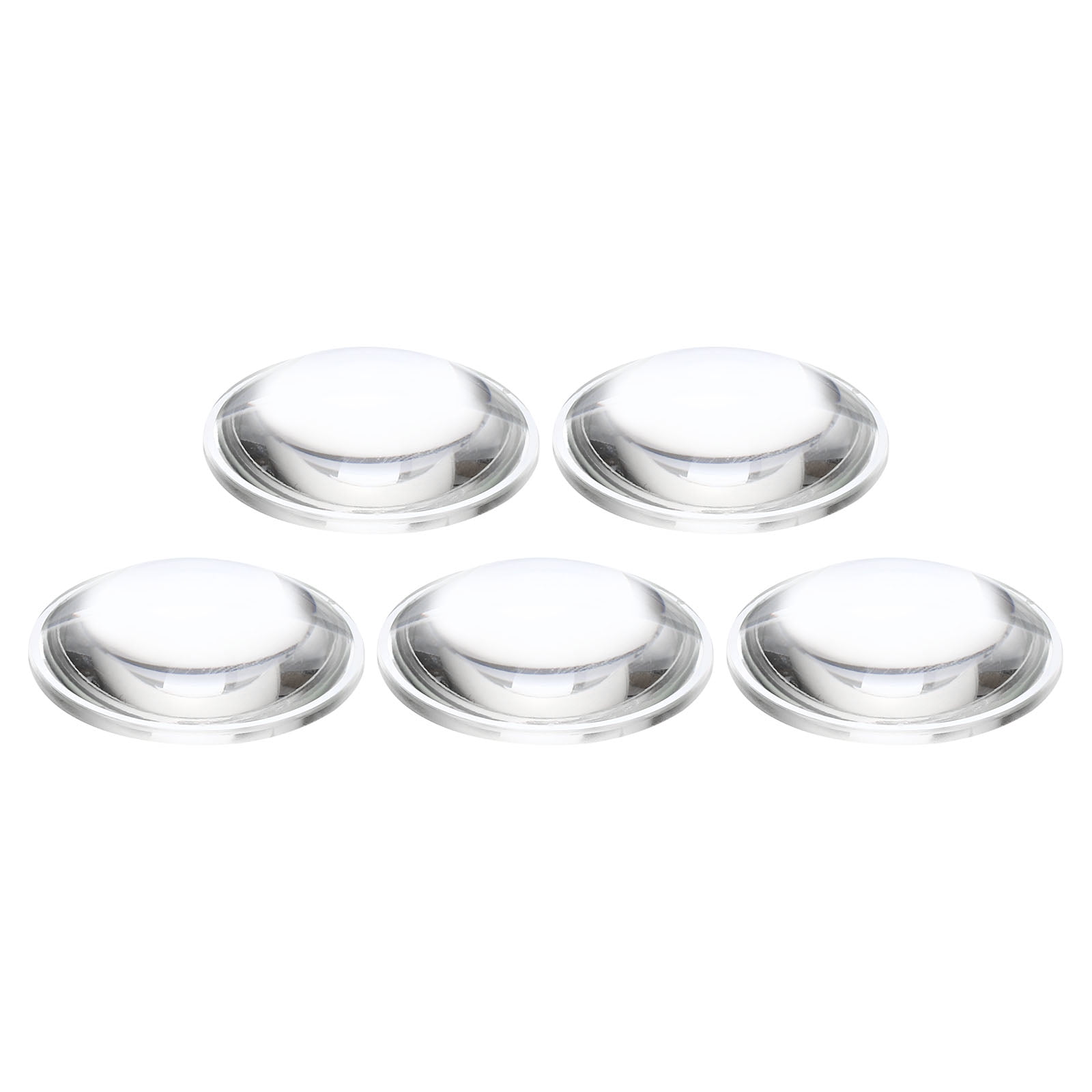 Uxcell Diameter 33mm High 8.5mm PMMA Flat Convex Lens LED Flashlight ...